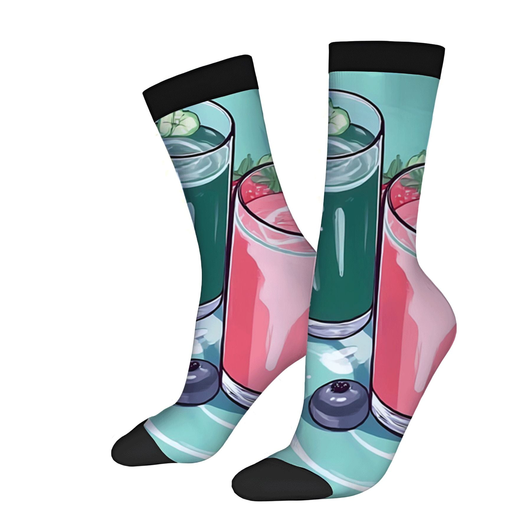 Four Seasons Universal Socks (2 Pairs) - Trendy Unisex Socks with ...