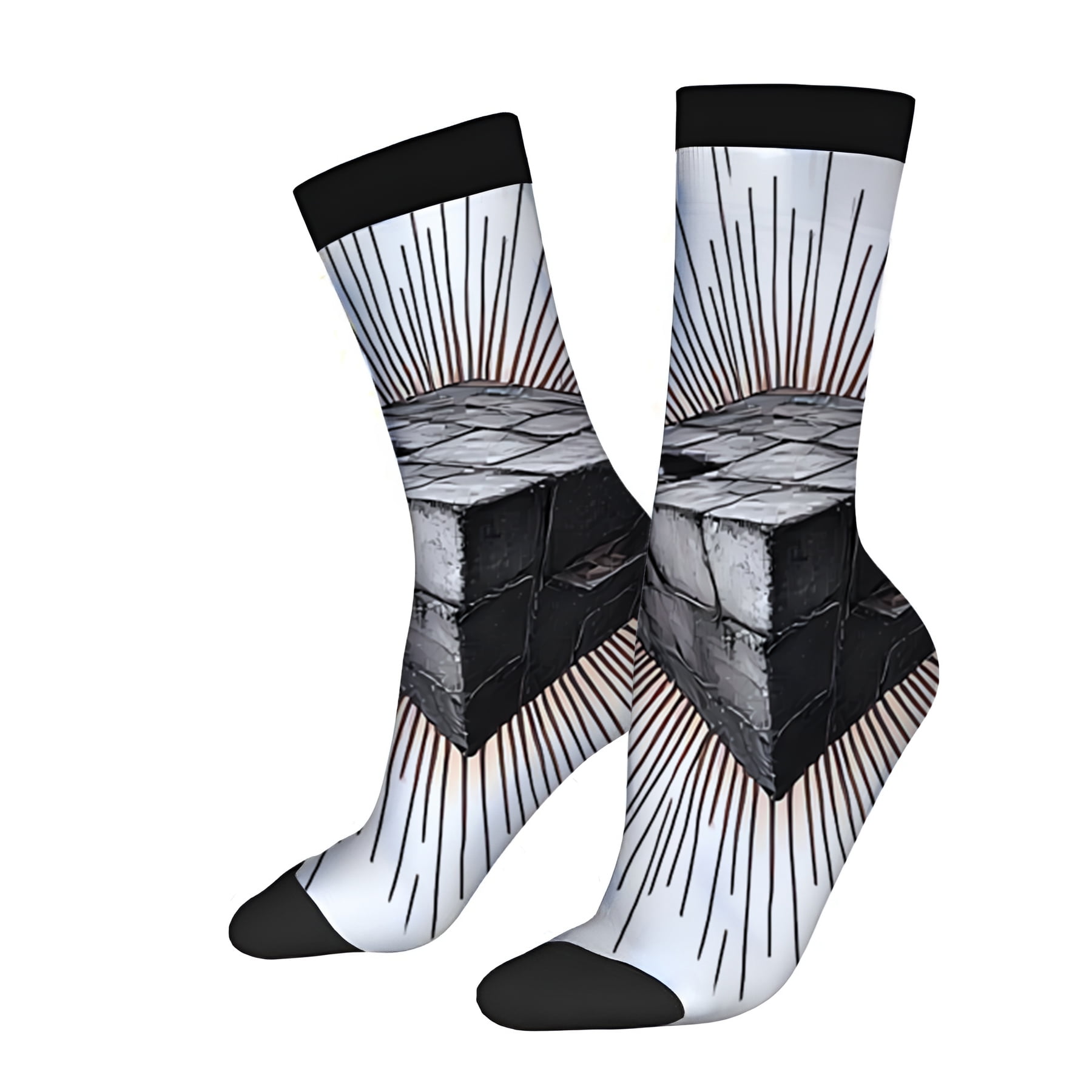 Four Seasons Universal Socks (2 Pairs) - Unisex Trendy Mixed Color ...