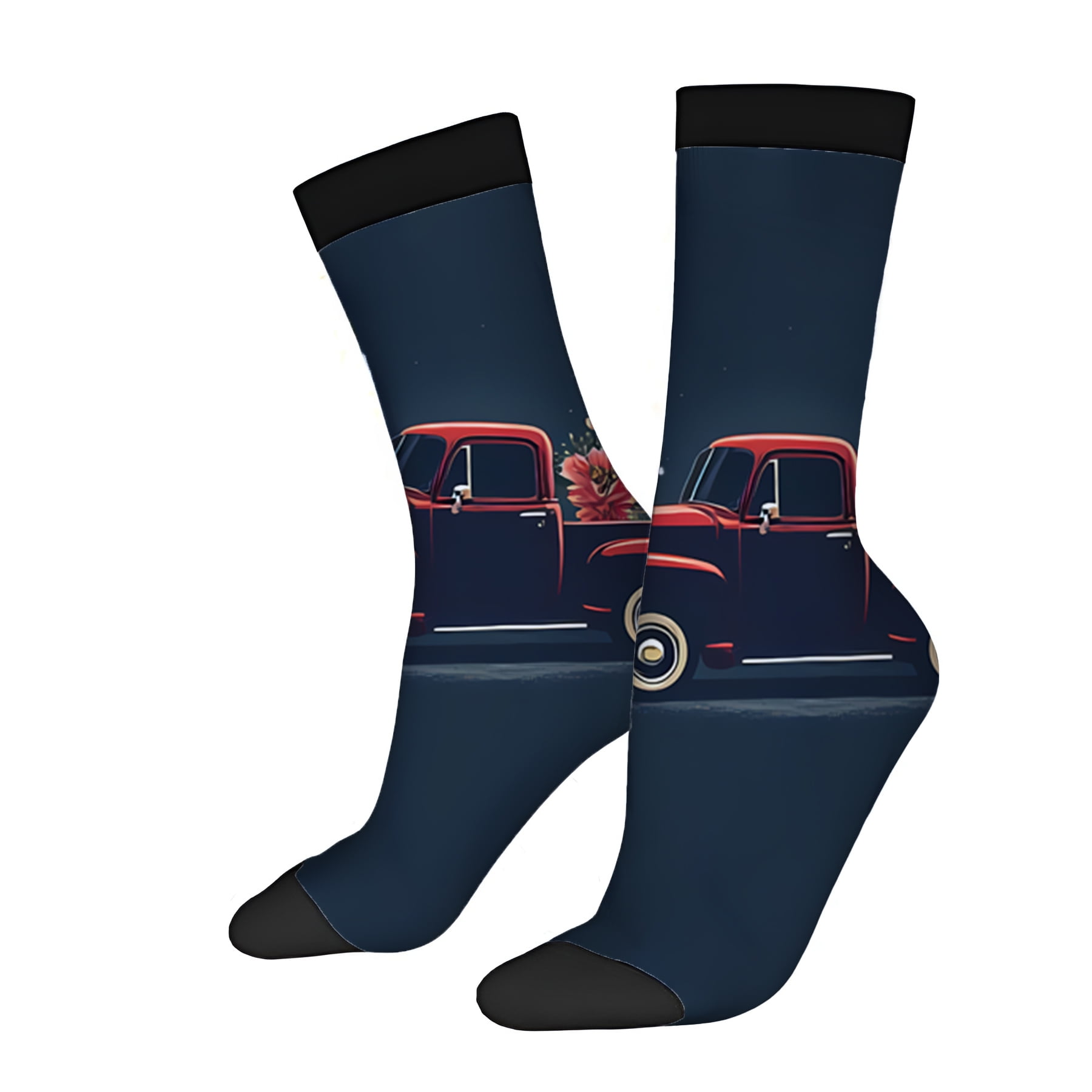 Four Seasons Universal Socks (2 Pairs) - Unisex Trendy Mixed Color ...
