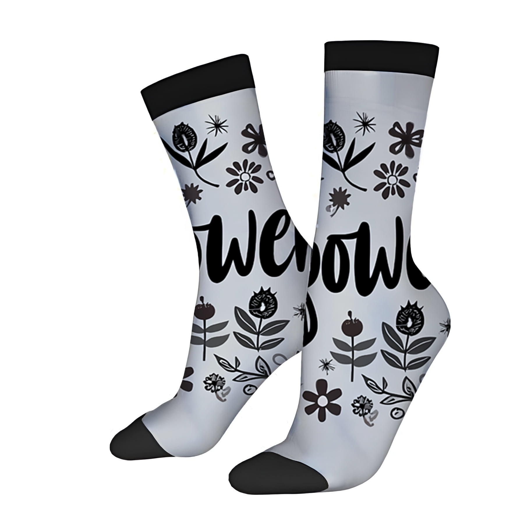 Four Seasons Universal Socks (2 Pairs) - Unisex Trendy Mixed Color ...