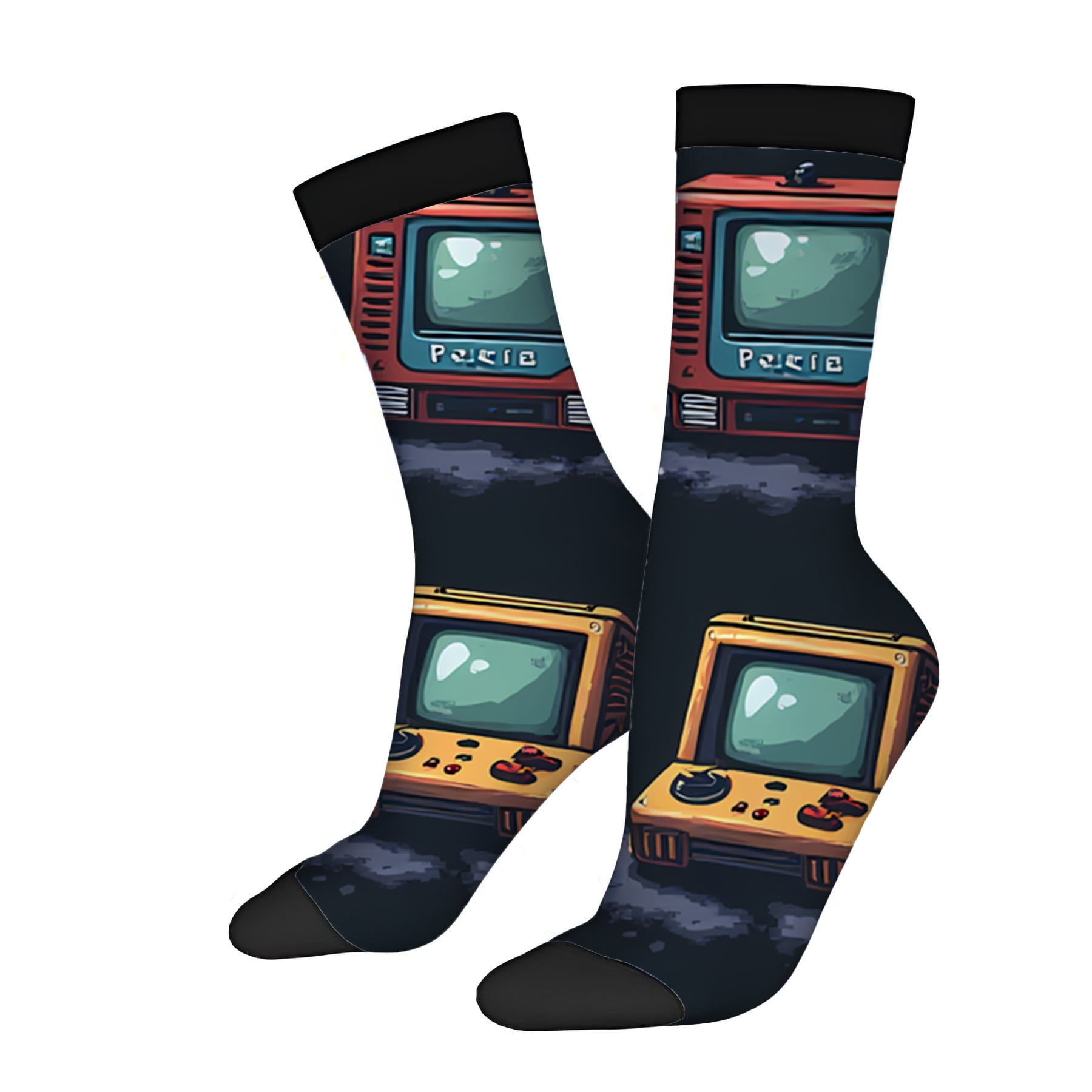 Four Seasons Universal Socks (2 Pairs) - Unisex Trendy Mixed Color ...
