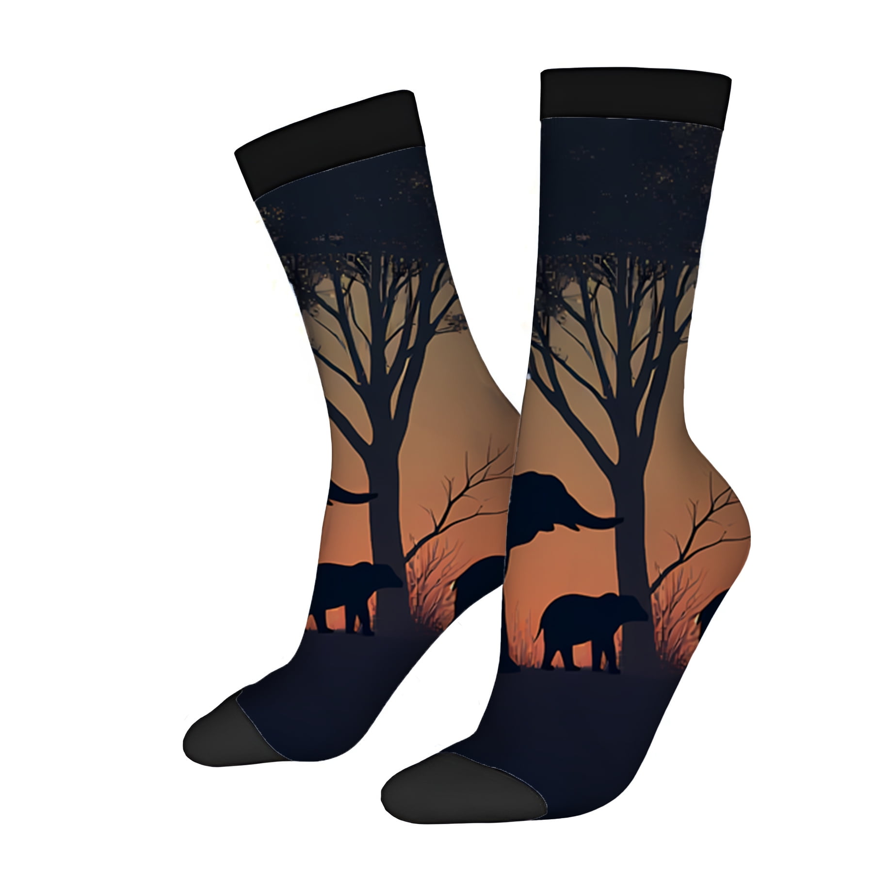 Four Seasons Universal Socks (2 Pairs) - Unisex Trendy Mixed Color ...