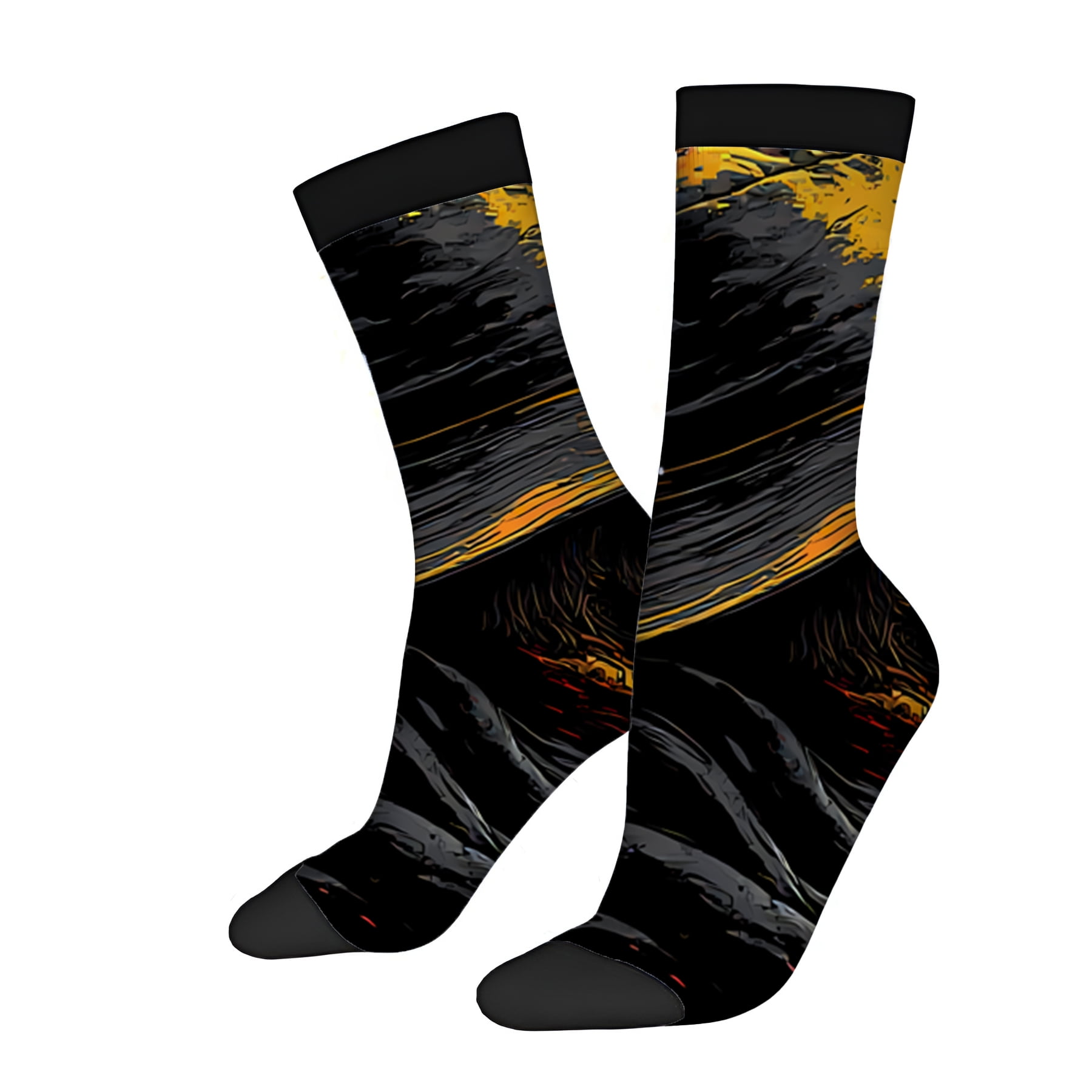 Four Seasons Universal Socks (2 Pairs) - Unisex Trendy Mixed Color ...
