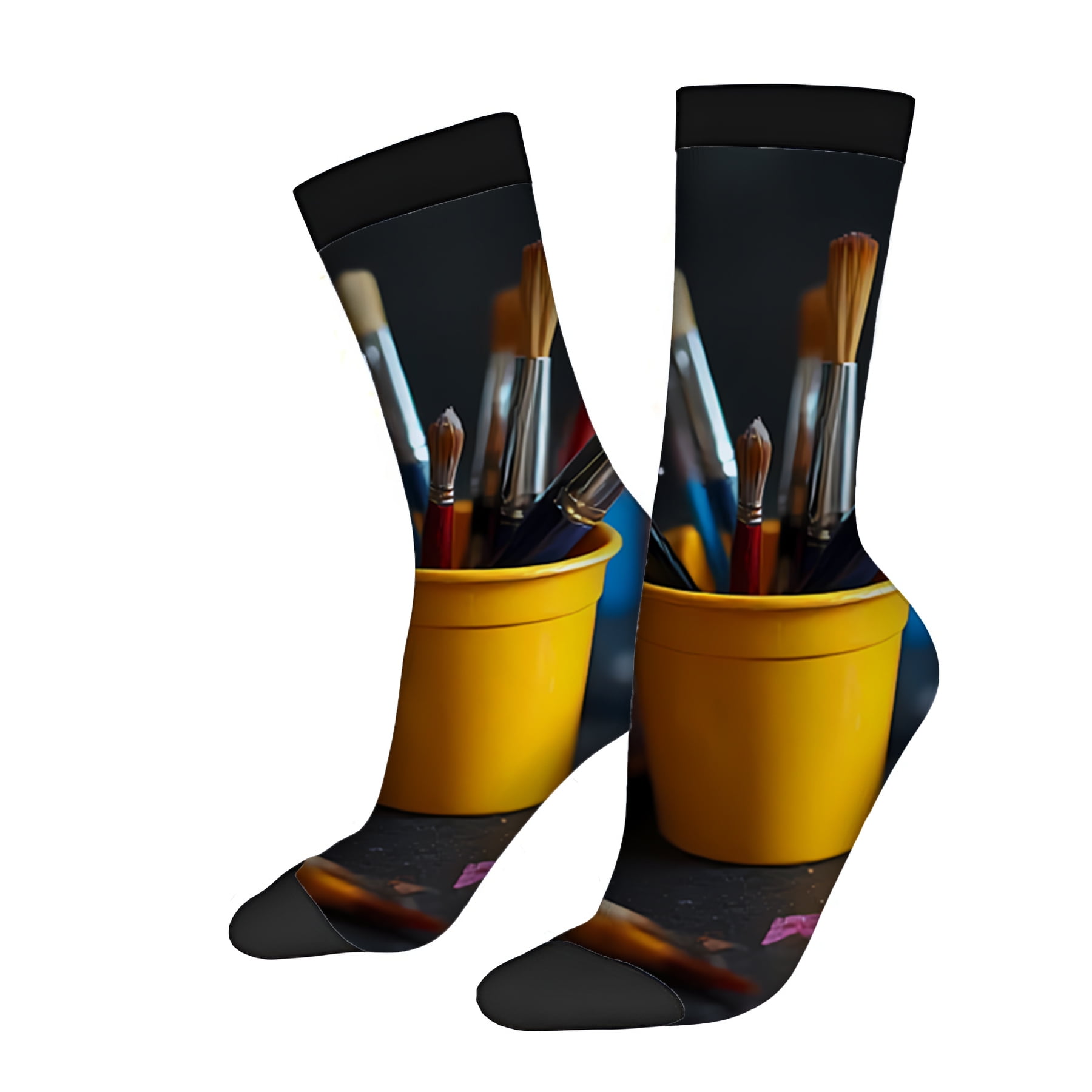 Four Seasons Universal Socks (2 Pairs) - Unisex Trendy Mixed Color ...