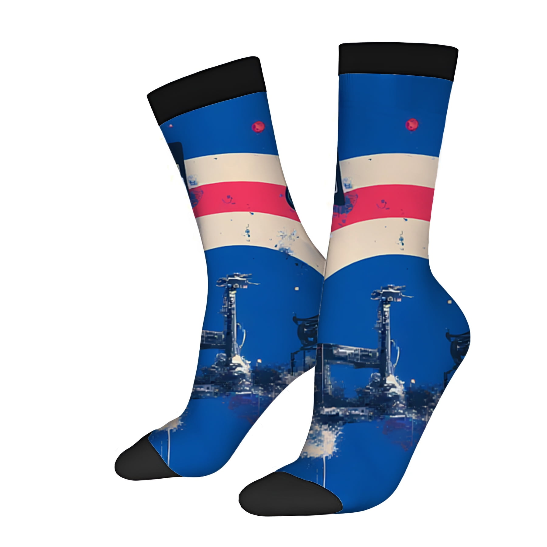 Four Seasons Universal Socks (2 Pairs) - Unisex Trendy Socks with ...