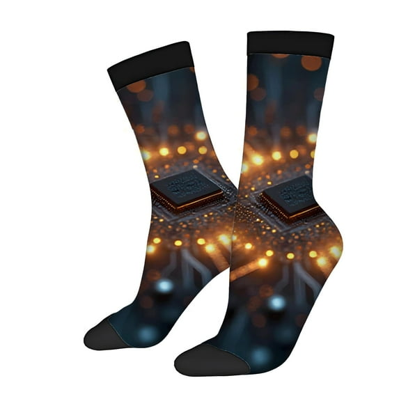 Four Seasons Universal Socks (2 Pairs) - Unisex Trendy Socks with Board ...