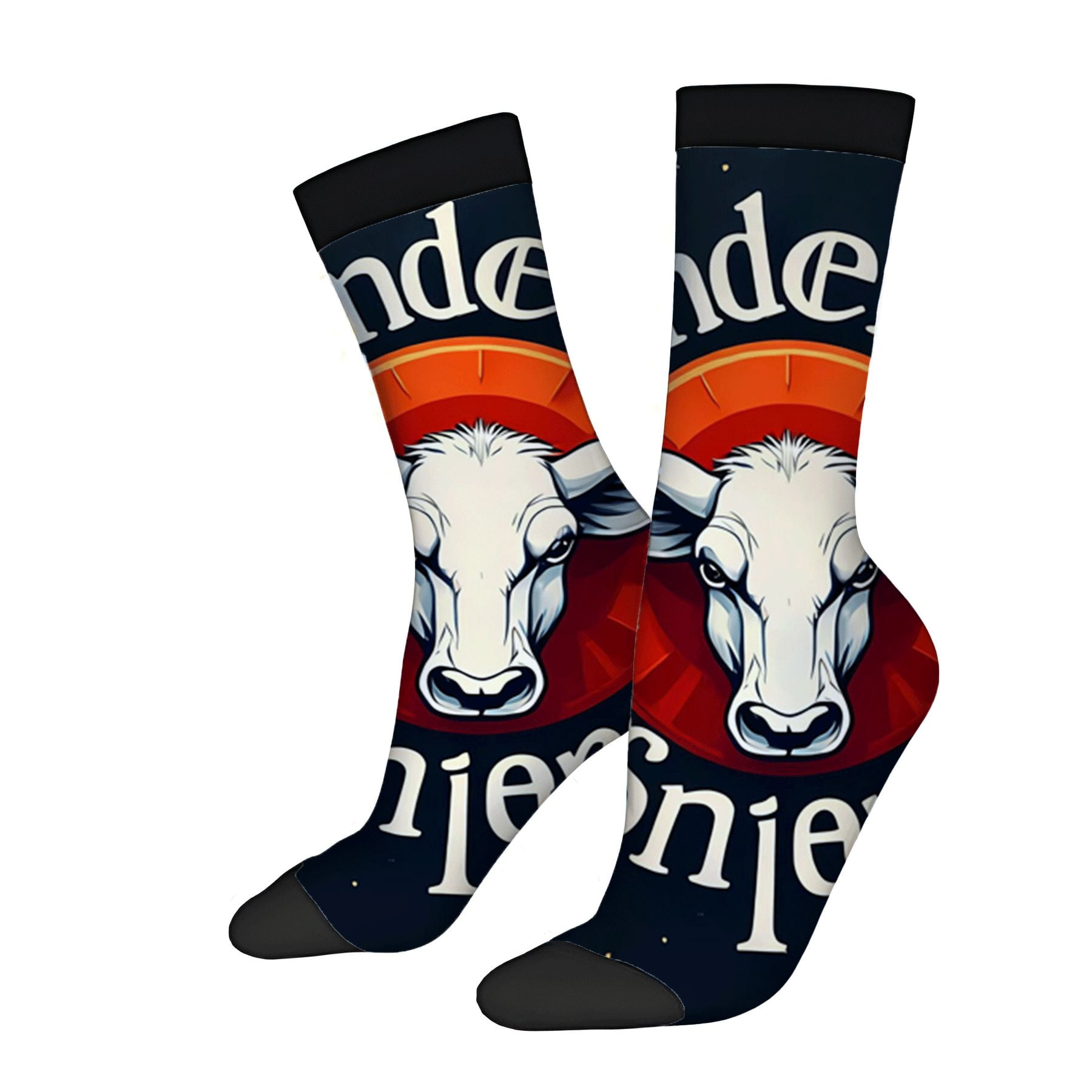 Four Seasons Universal Socks - 2 Pairs Unisex Trendy Socks with Bold ...