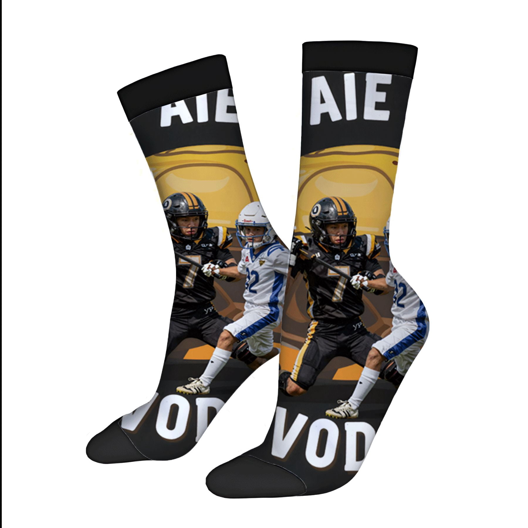 Four Seasons Universal Socks - 2 Pairs Unisex Trendy Socks with Bold ...