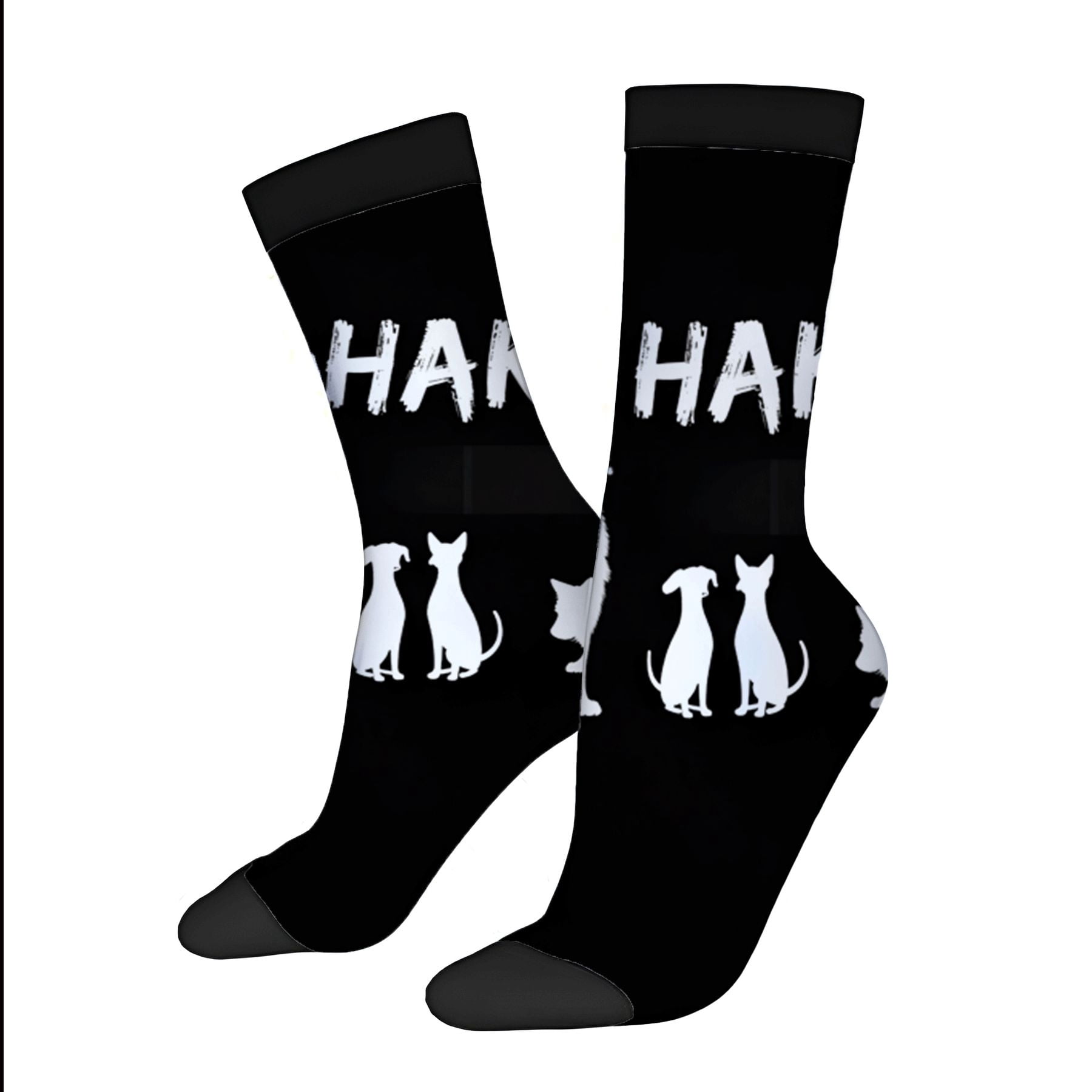 Four Seasons Universal Socks - 2 Pairs Unisex Trendy Socks with Bold ...