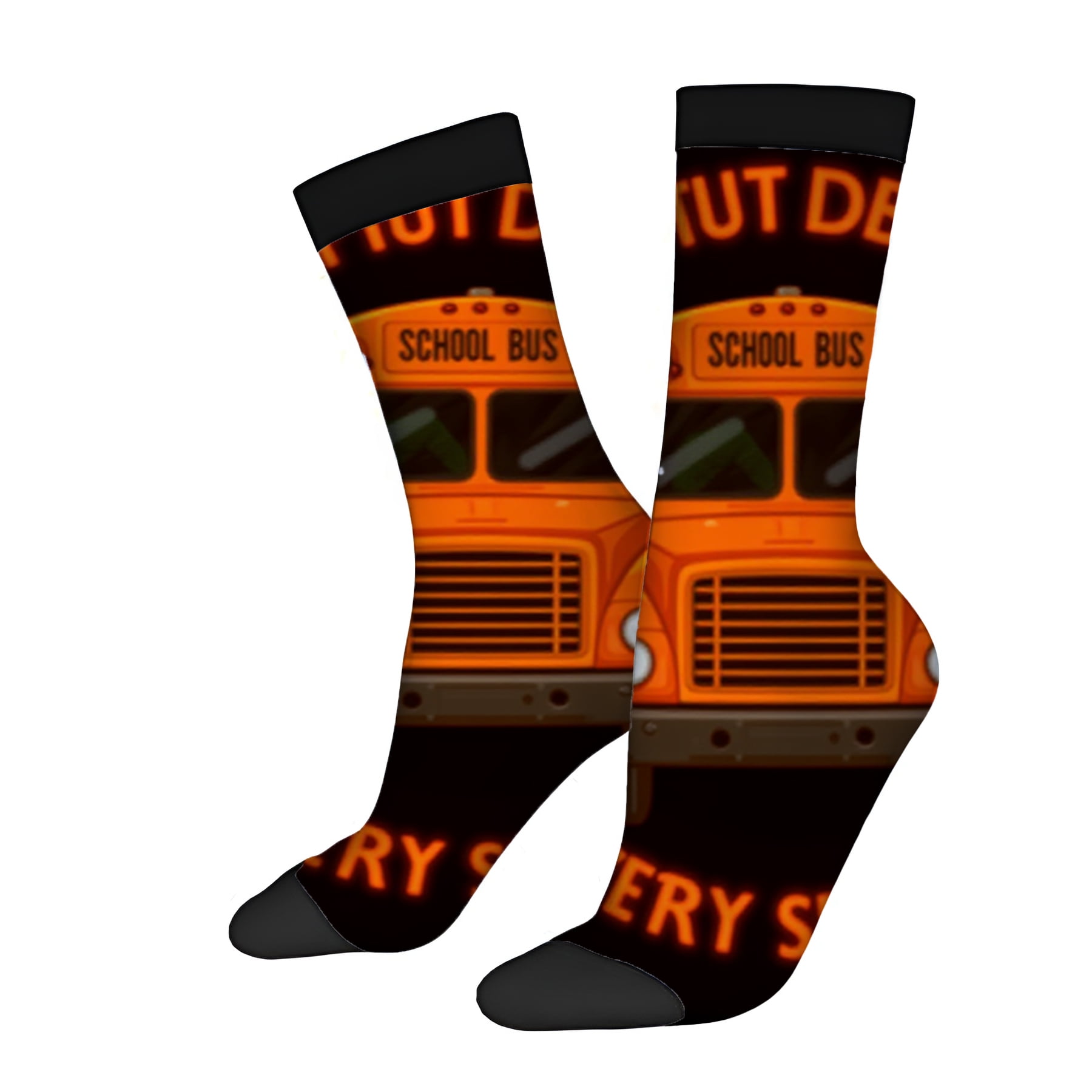 Four Seasons Universal Socks - 2 Pairs Unisex Trendy Socks with Bold ...