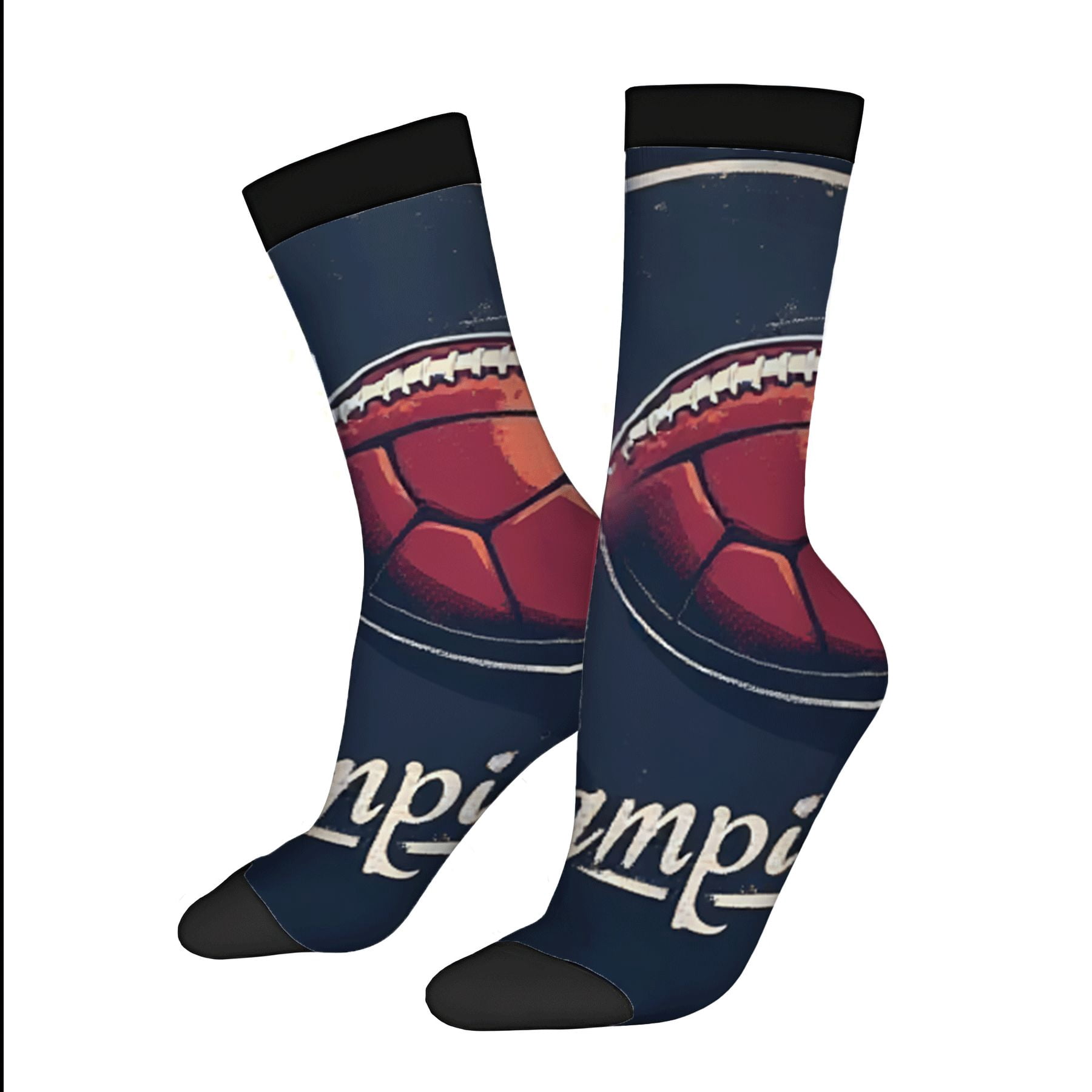 Four Seasons Universal Socks - 2 Pairs Unisex Trendy Socks with Dark ...