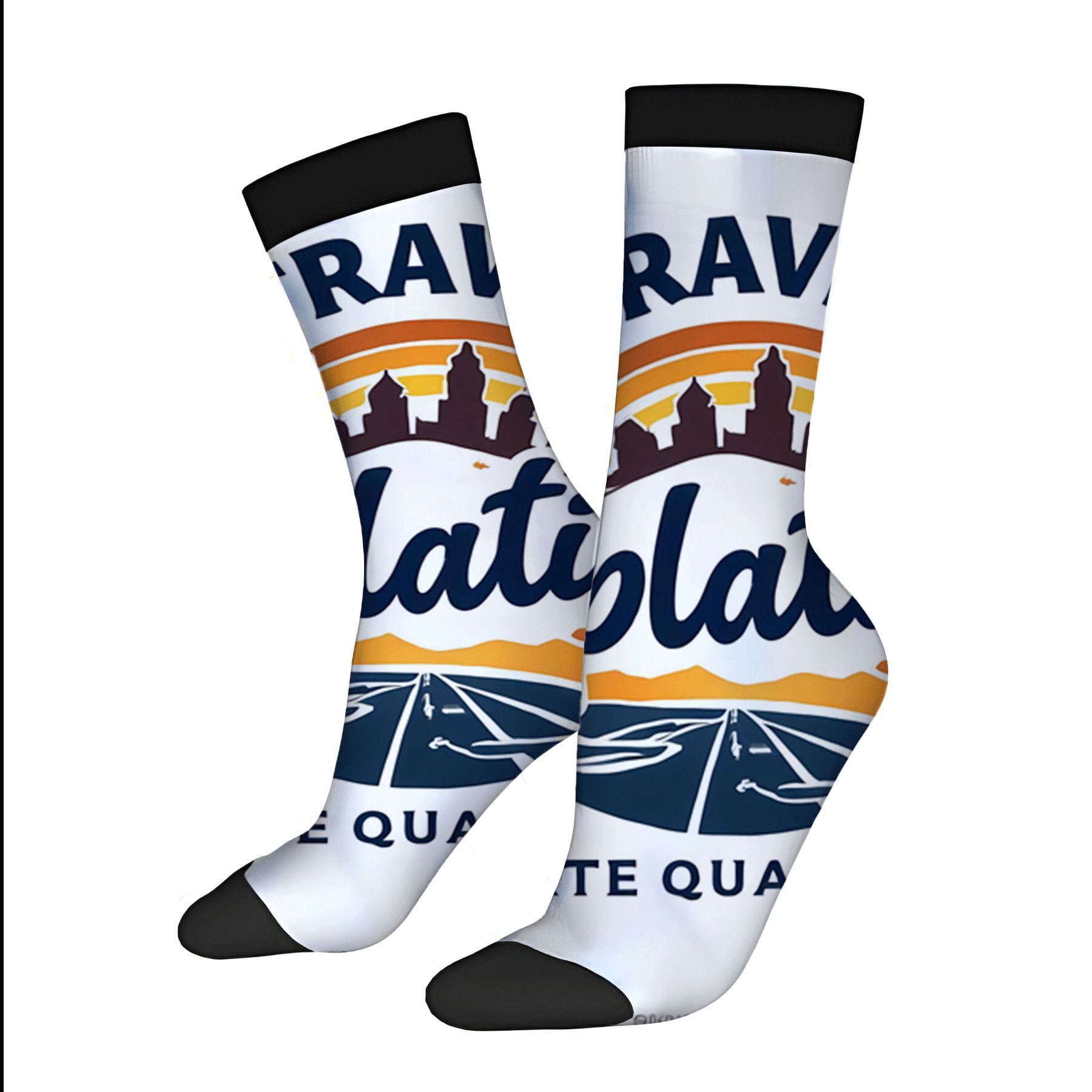 Four Seasons Universal Socks - 2 Pairs Unisex Trendy Socks with ...