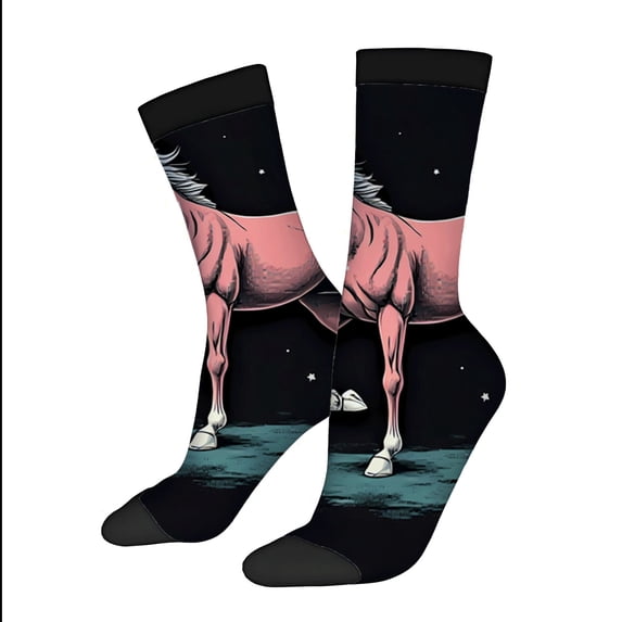 Four Seasons Universal Socks - 2 Pairs Unisex Trendy Socks with Magical ...