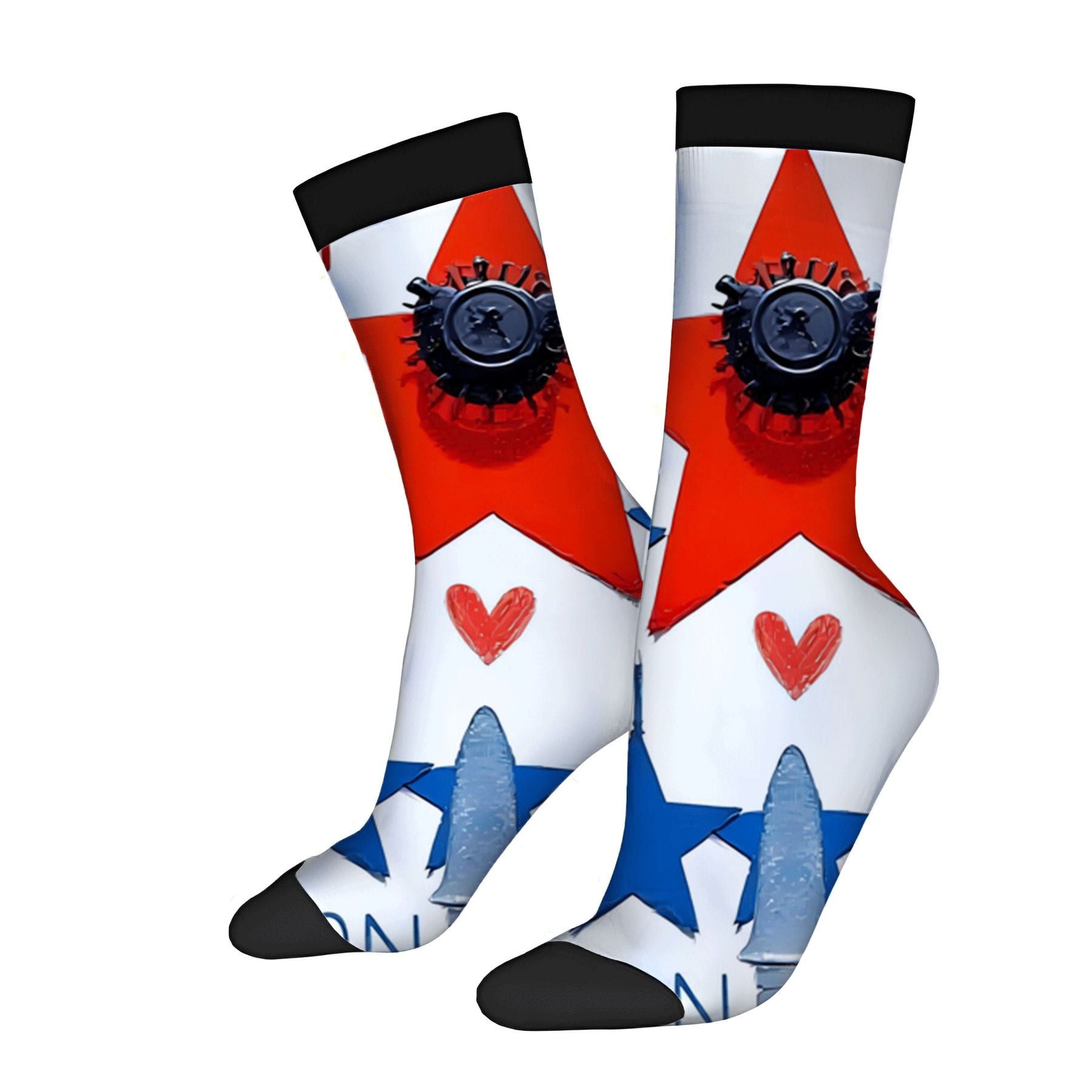 Four Seasons Universal Socks (2 Pairs) - Unisex Trendy Socks with ...