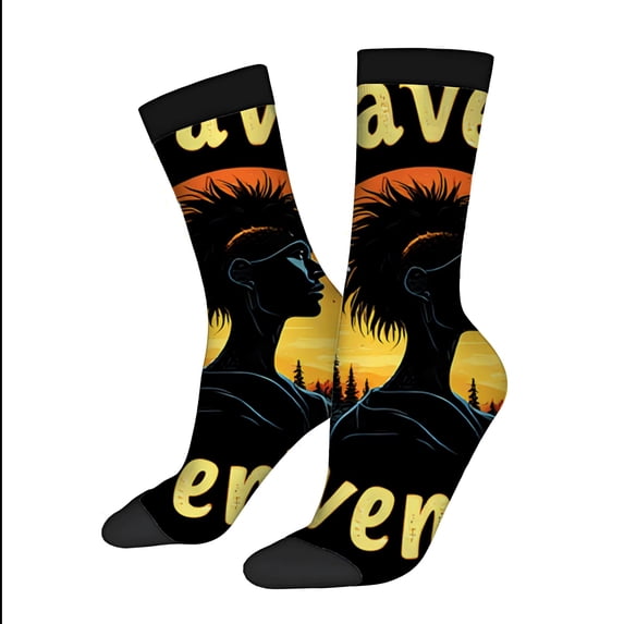 Four Seasons Universal Socks 2 Pairs Unisex Trendy Socks with Spiky ...