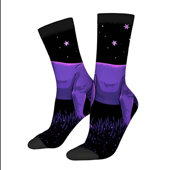 Four Seasons Universal Socks - 2 Pairs Unisex Trendy Socks with Starry ...