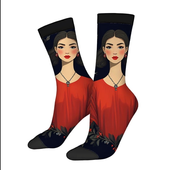 Four Seasons Universal Socks - 2 Pairs Unisex Trendy Socks with Vibrant ...