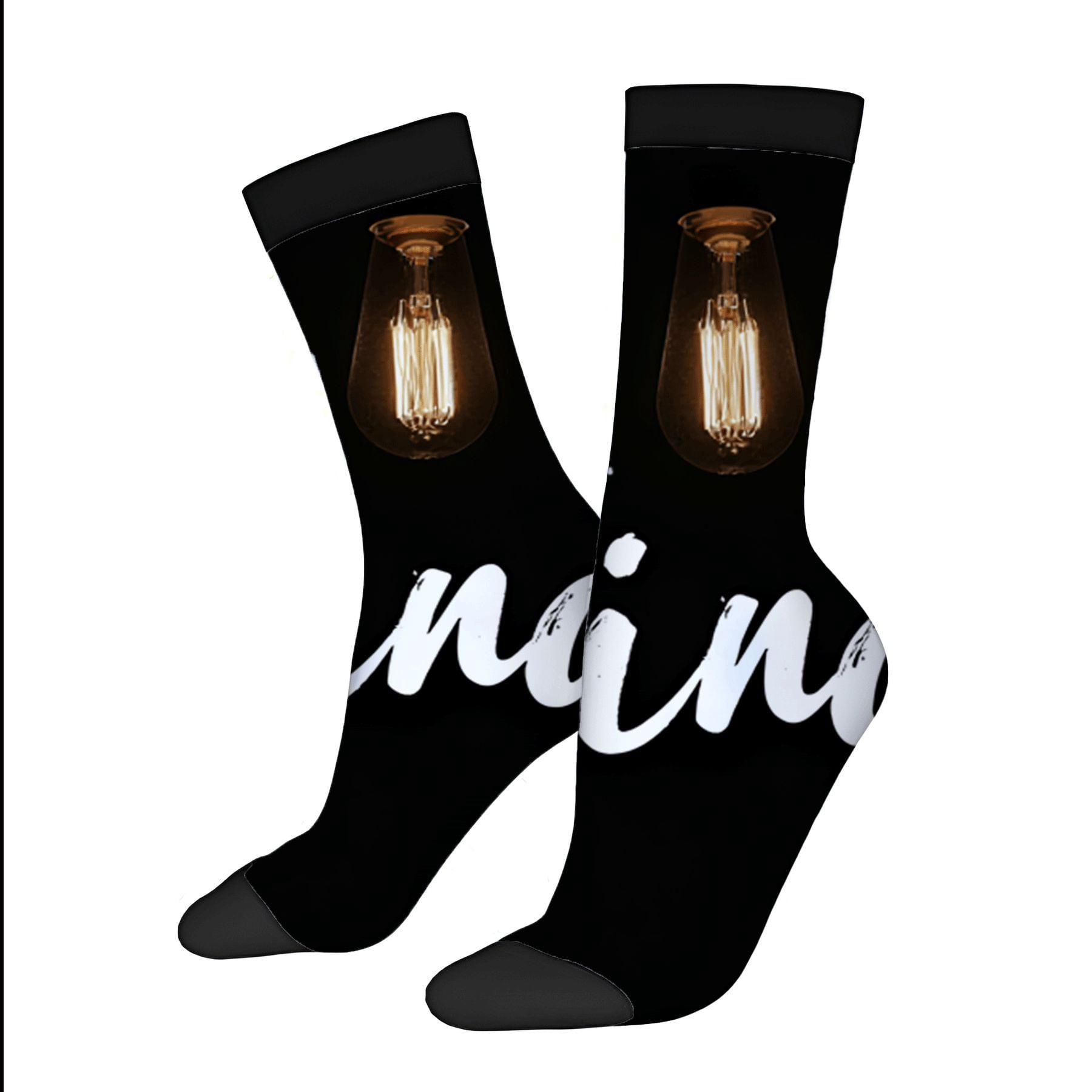 Four Seasons Universal Socks - 2 Pairs Unisex Trendy Socks with Vintage ...