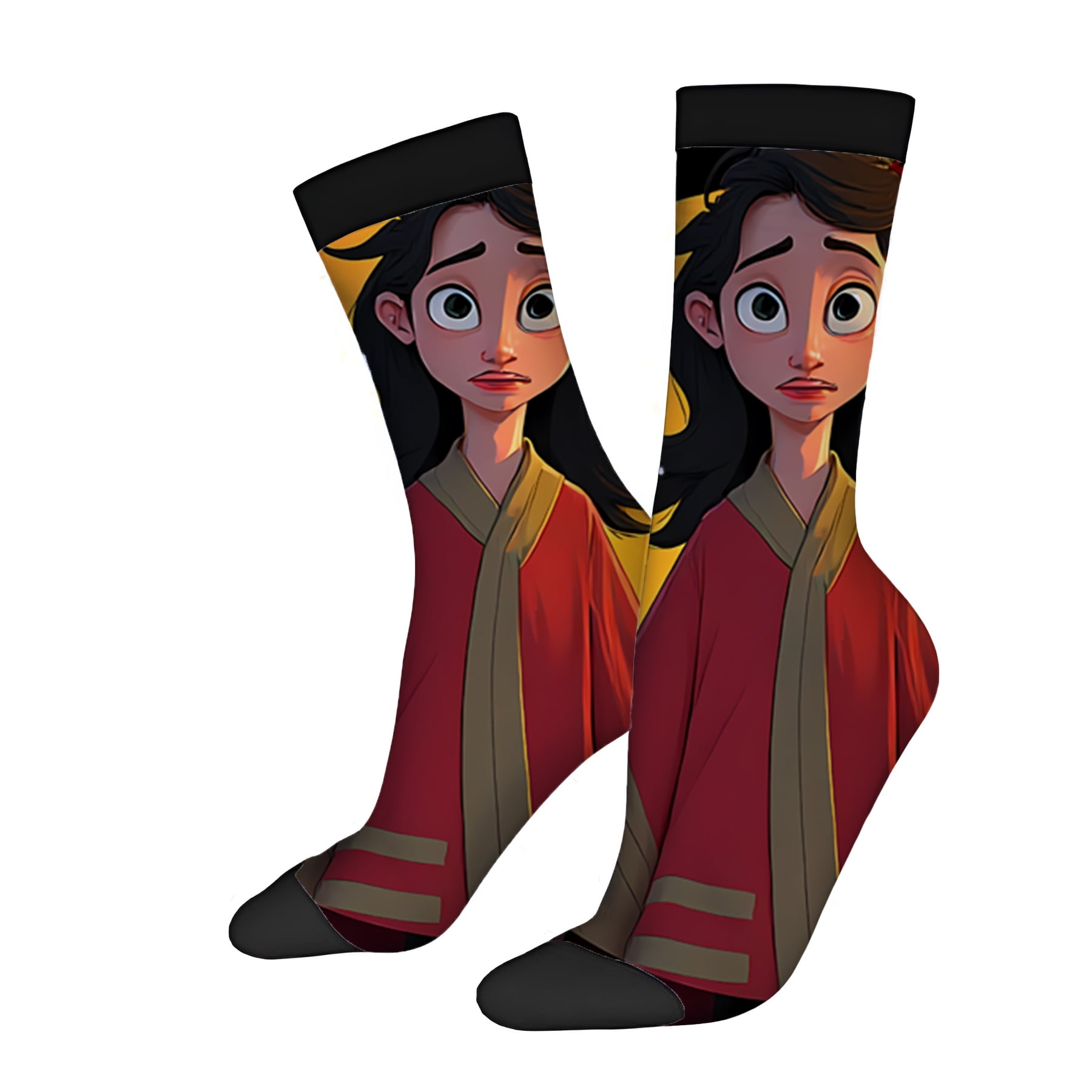 Four Seasons Universal Socks (2 Pairs) - Vibrant Mixed Color Design ...