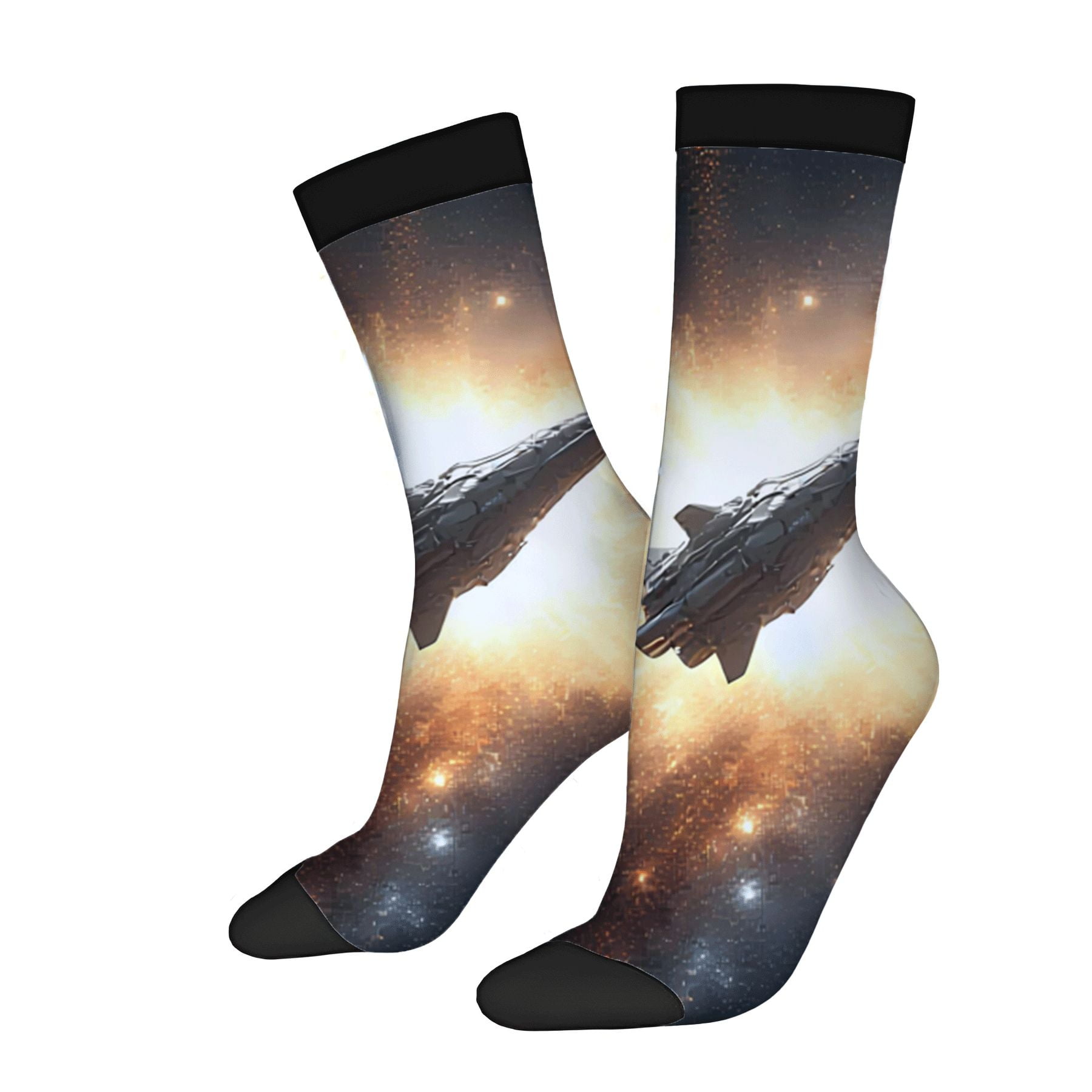 Four Seasons Universal Socks (2 Pairs) - Vibrant Mixed Color Socks with ...