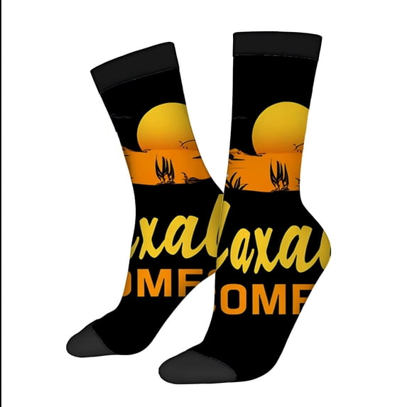 Four Seasons Universal Socks (2 Pairs) - Vibrant Tropical Design with ...