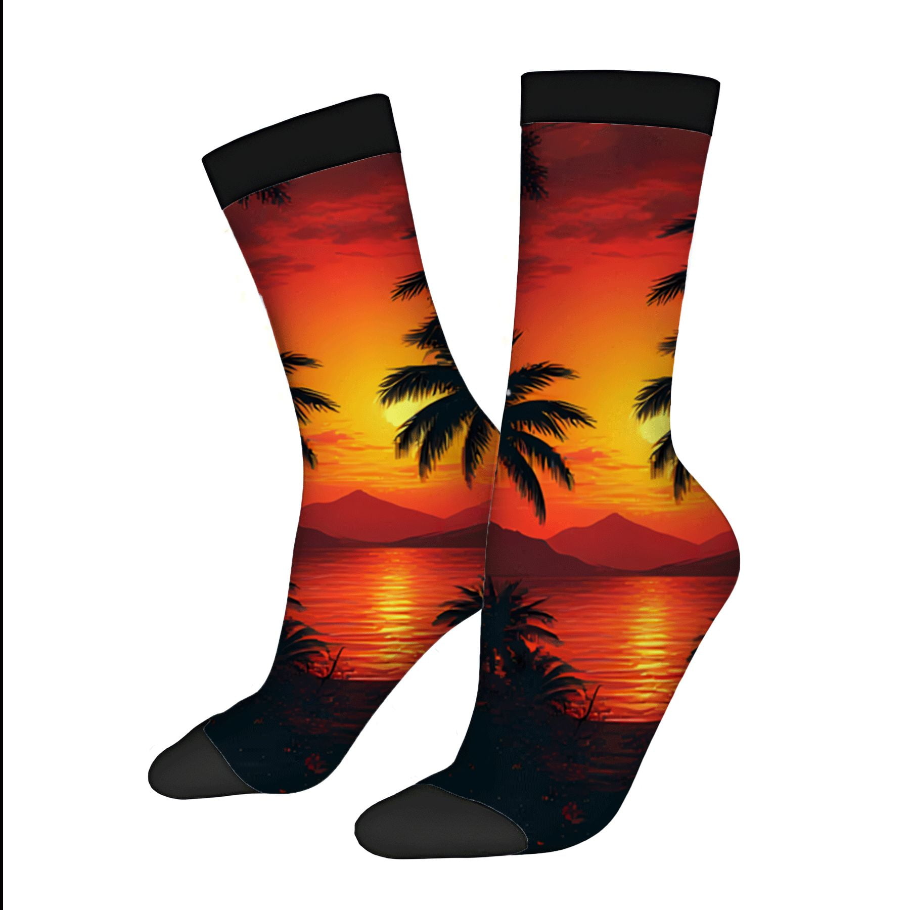 Four Seasons Universal Socks 2 Pairs of Mixed Color Trendy Unisex Socks ...