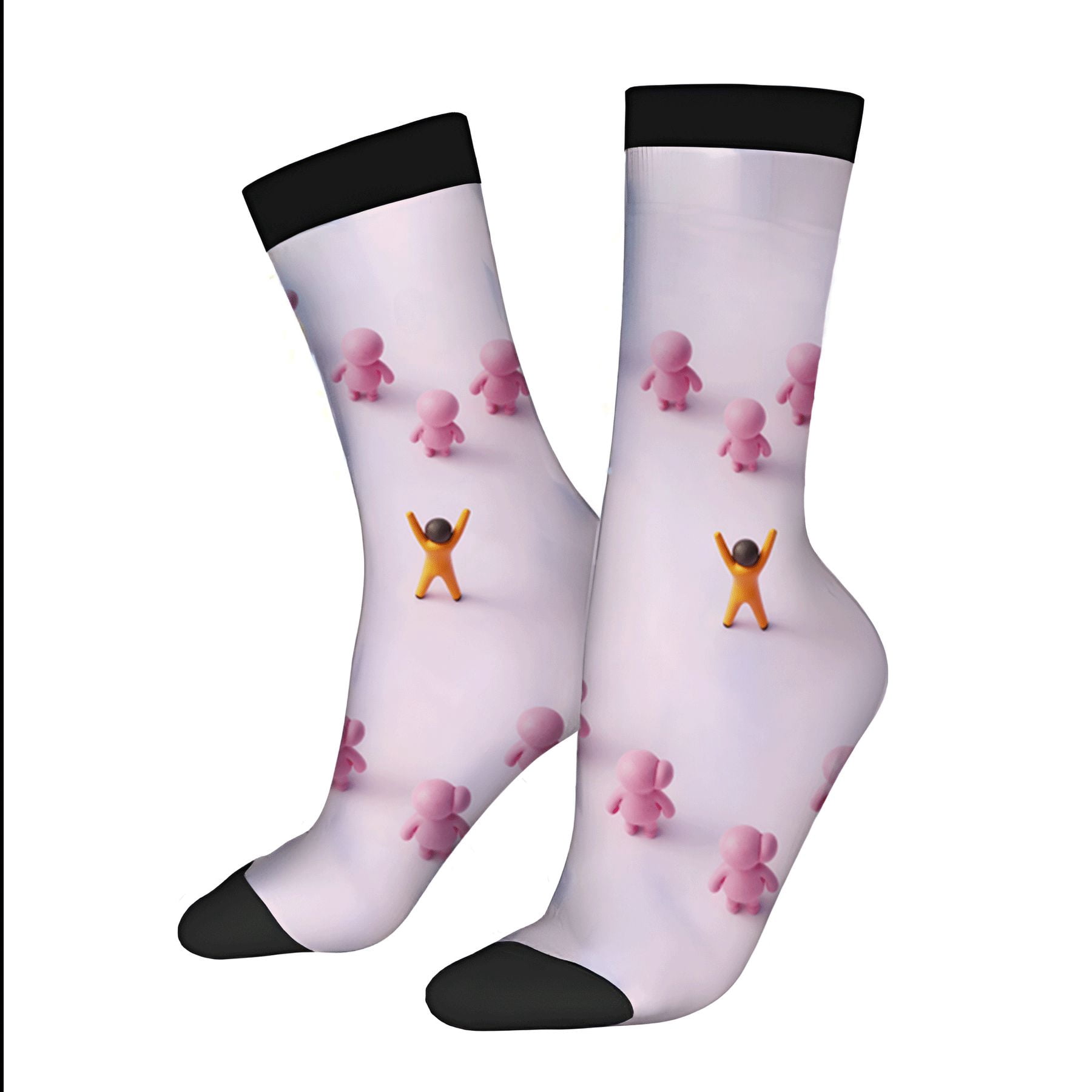 Four Seasons Universal Socks - 2 Pairs of Playful Mixed Color Socks ...