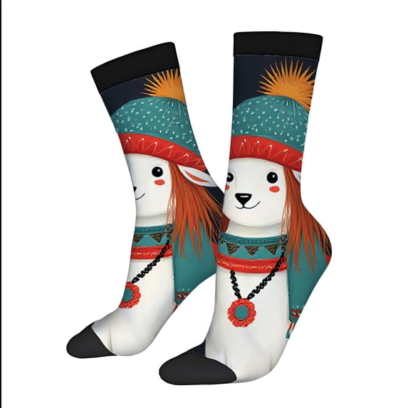 Four Seasons Universal Socks - 2 Pairs of Playful Unisex Socks with ...