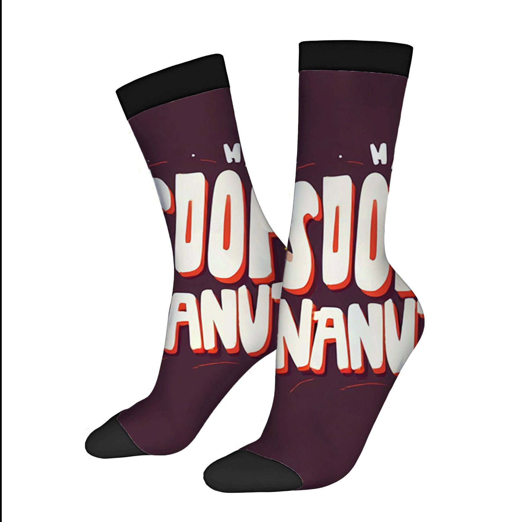 Four Seasons Universal Socks - 2 Pairs of Trendy Mixed Color Socks with ...