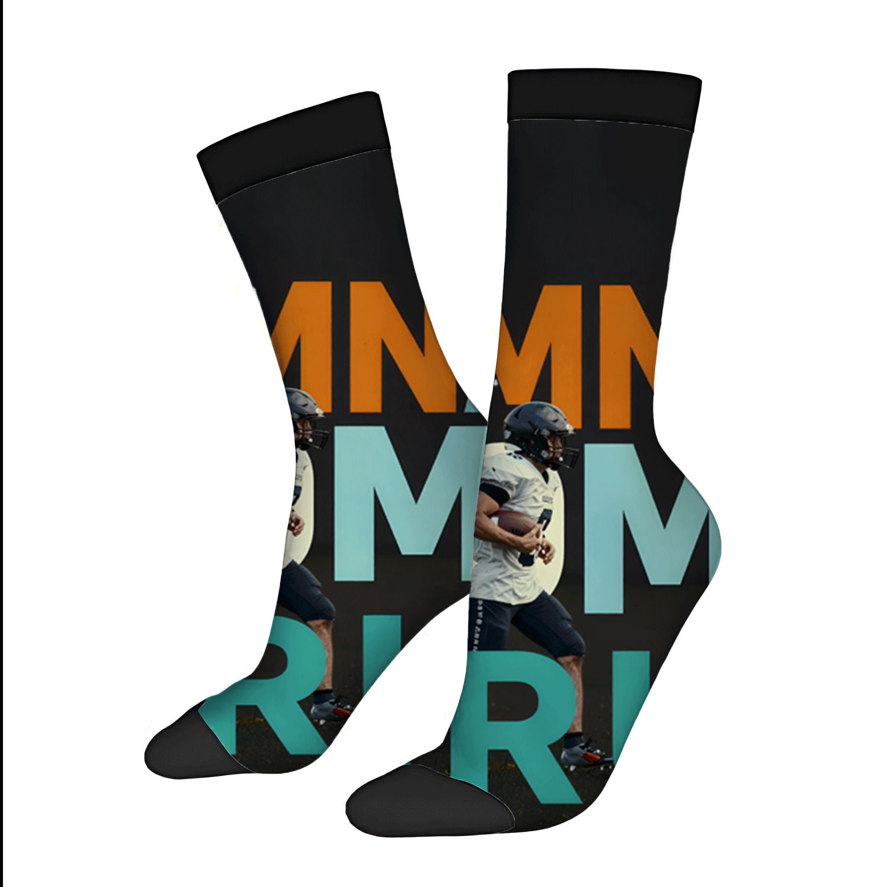 Four Seasons Universal Socks - 2 Pairs of Trendy Unisex Socks with Bold ...