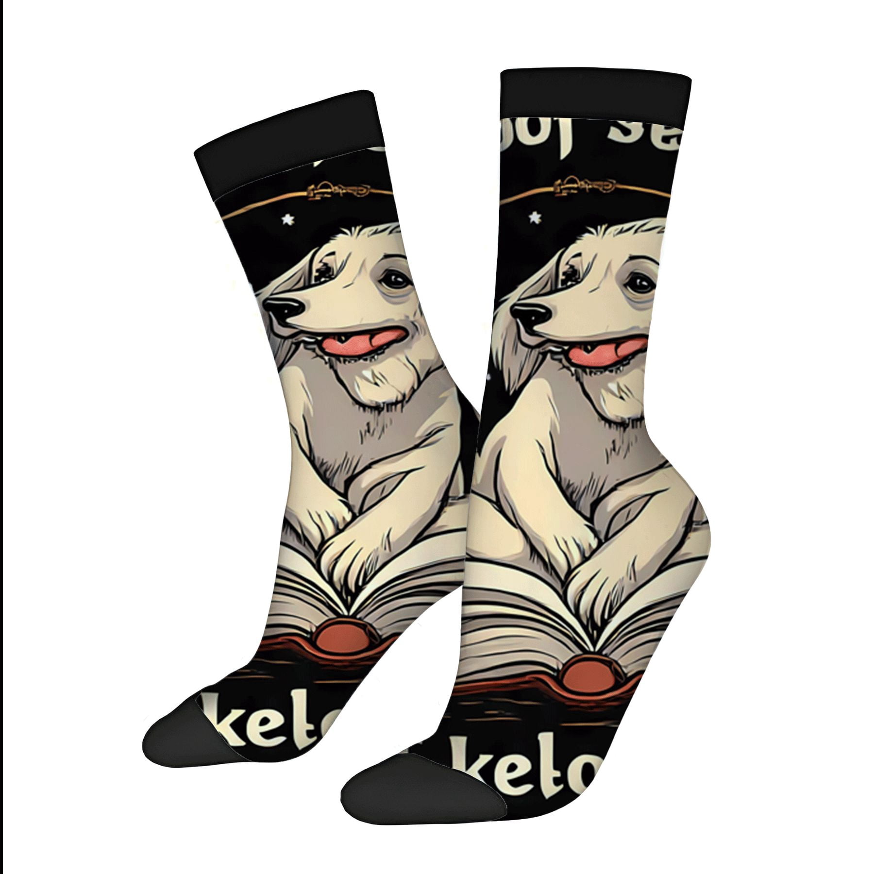 Four Seasons Universal Socks - 2 Pairs of Trendy Unisex Socks with ...