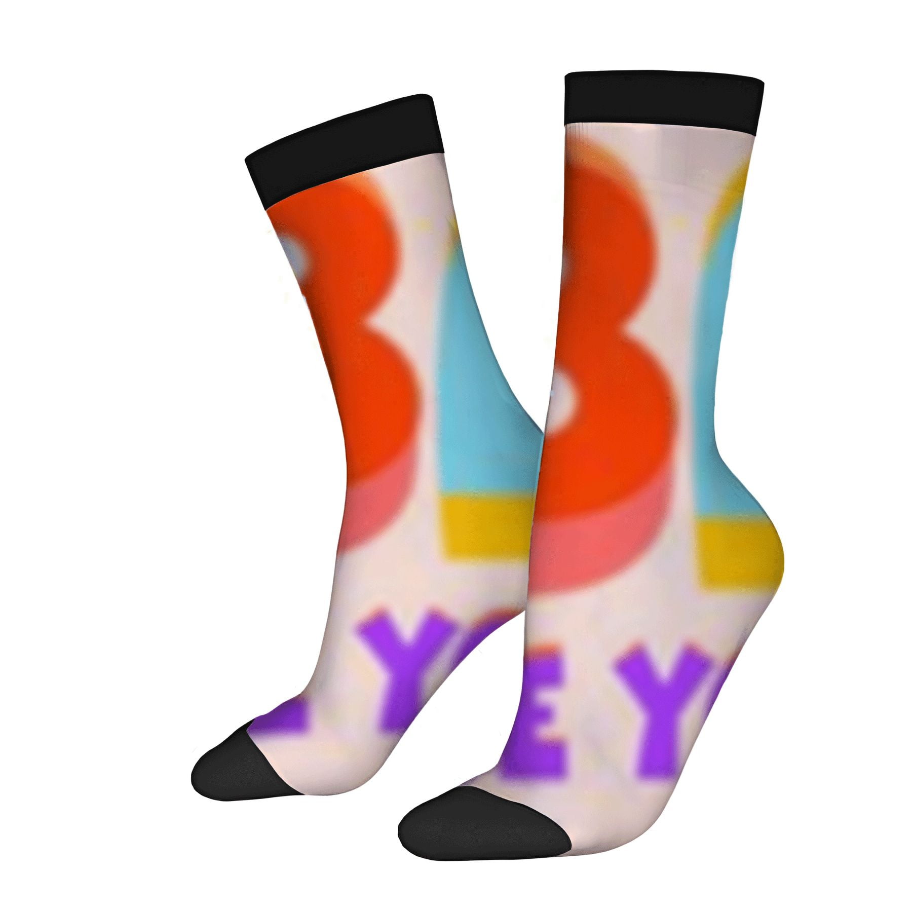 Four Seasons Universal Socks - 2 Pairs of Trendy Unisex Socks with ...