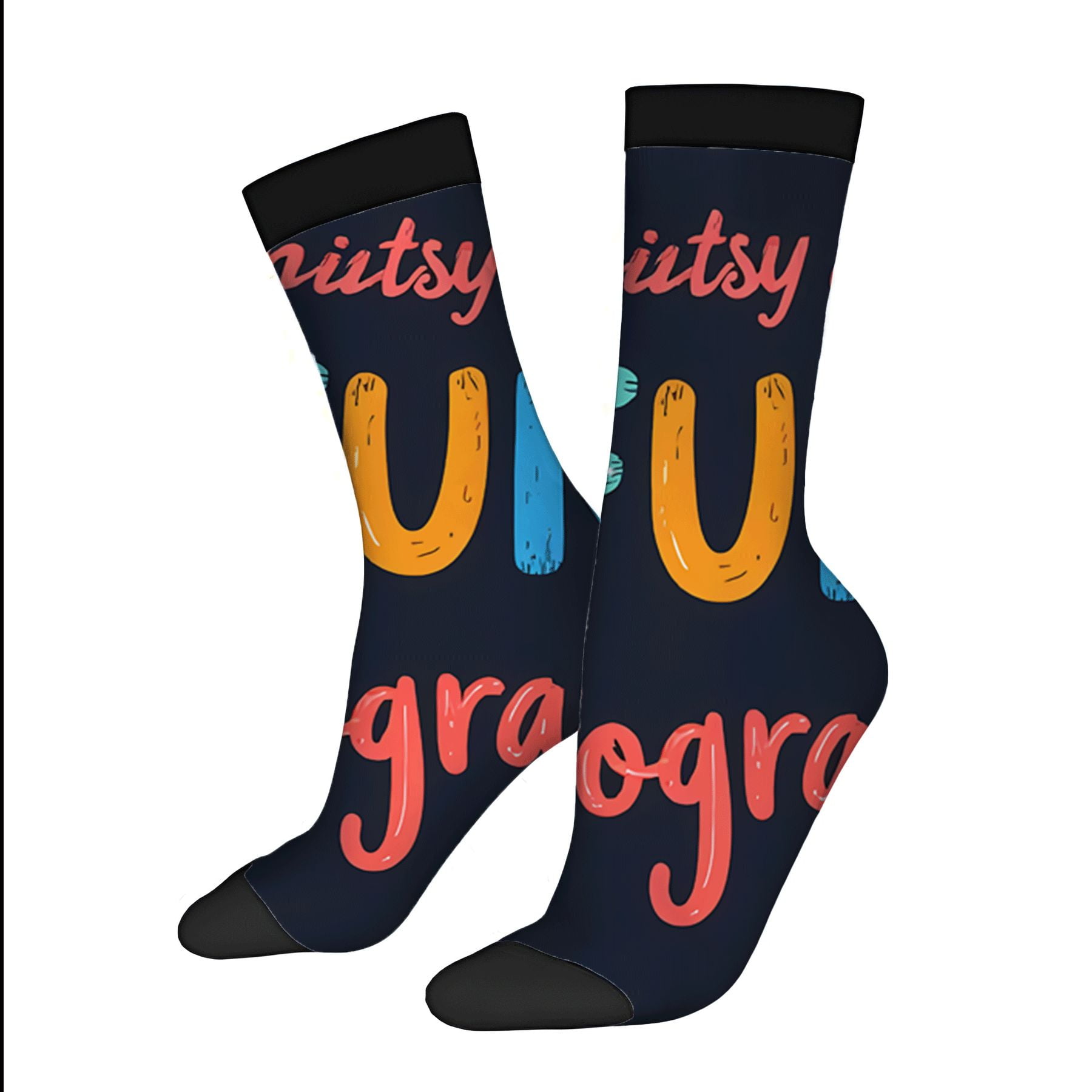 Four Seasons Universal Socks 2 Pairs of Trendy Unisex Socks with ...