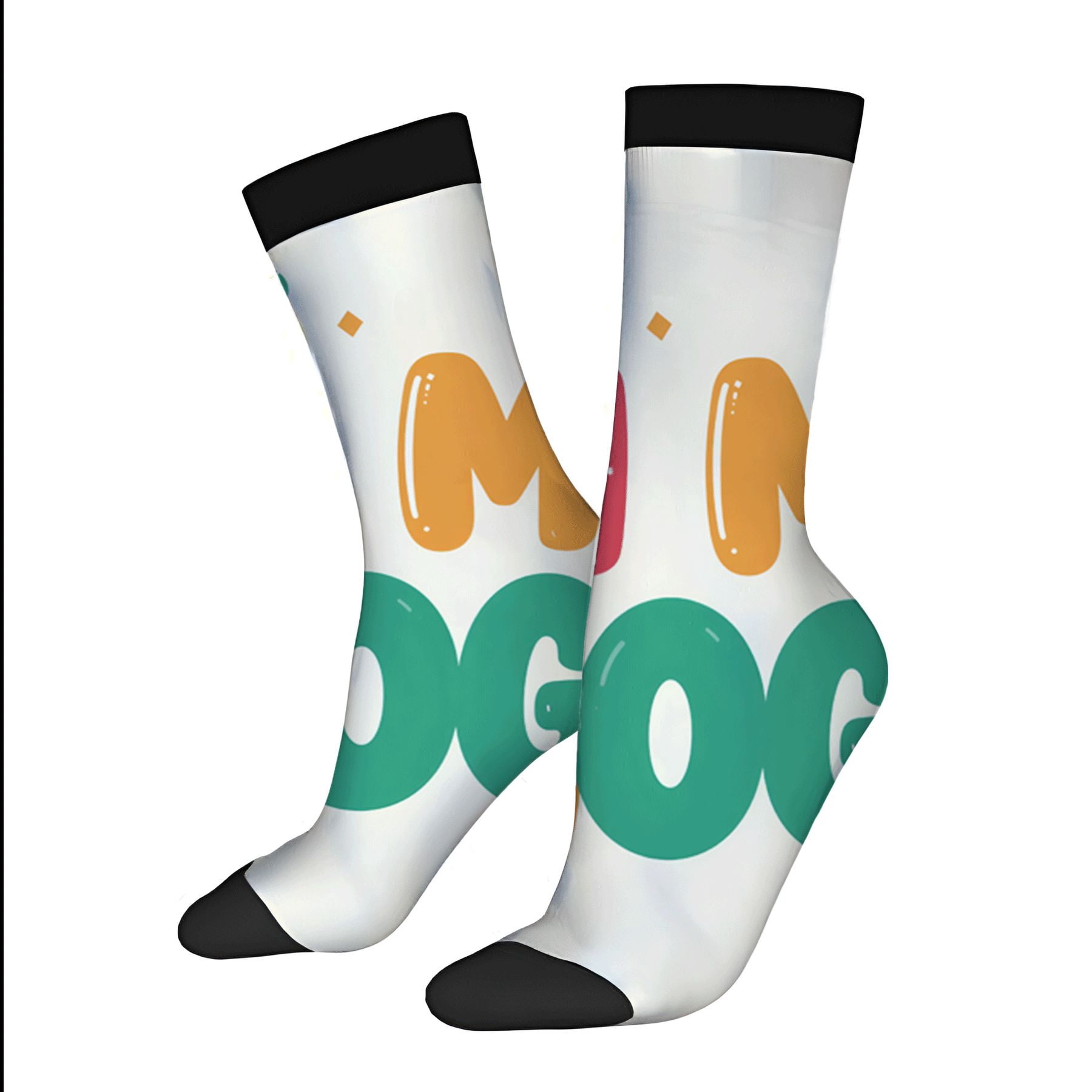 Four Seasons Universal Socks - 2 Pairs of Trendy Unisex Socks with ...