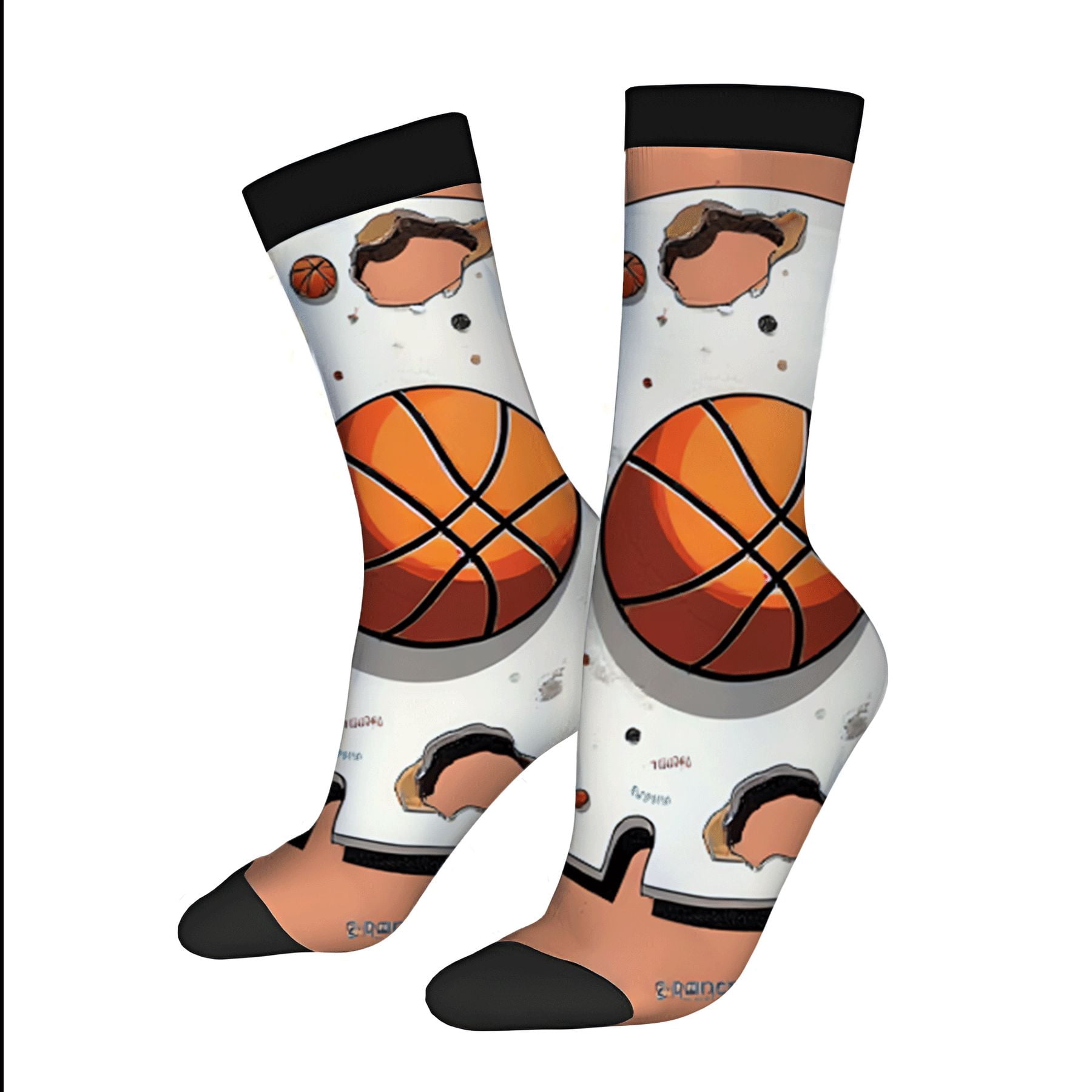 Four Seasons Universal Socks - 2 Pairs of Trendy Unisex Socks with Fun ...