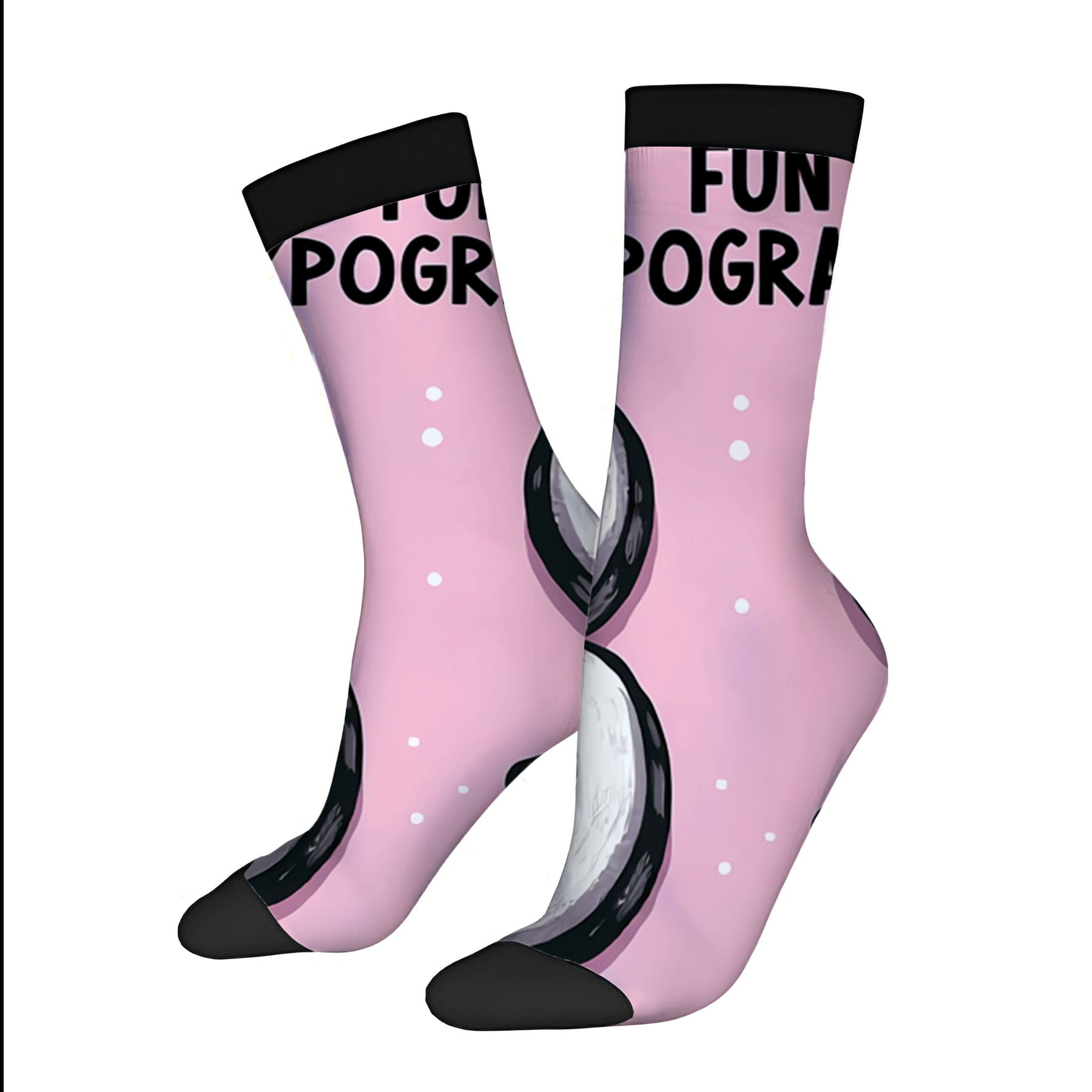 Four Seasons Universal Socks 2 Pairs of Trendy Unisex Socks with Fun ...