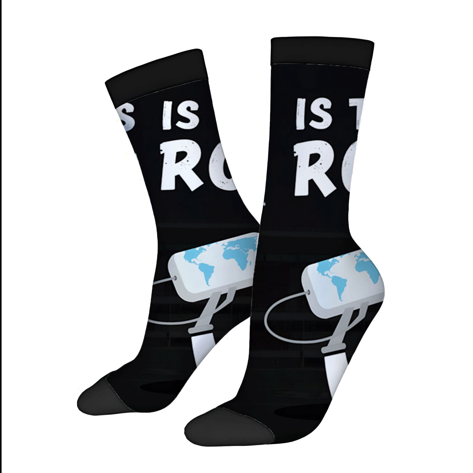 Four Seasons Universal Socks - 2 Pairs of Trendy Unisex Socks with ...