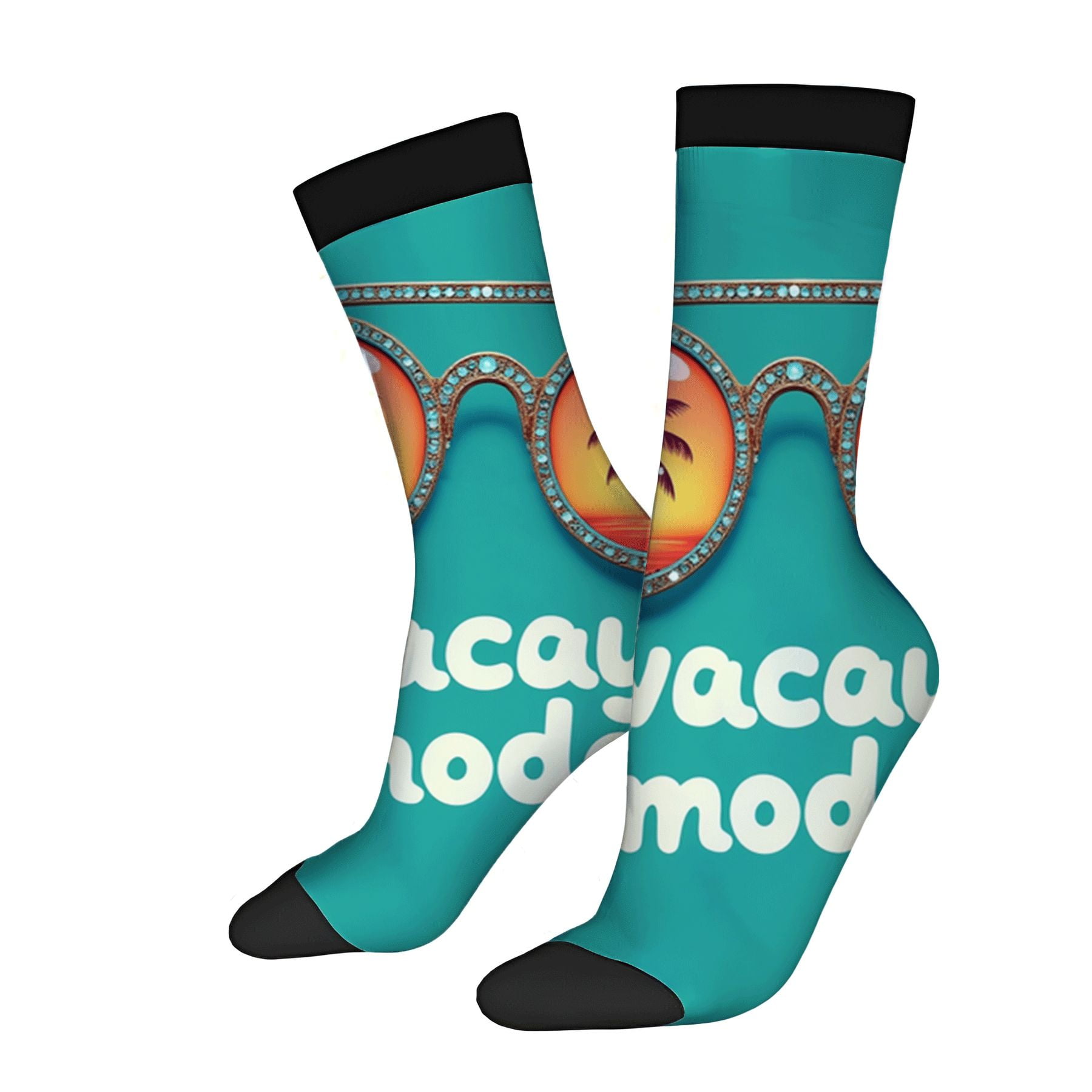 Four Seasons Universal Socks - 2 Pairs of Trendy Unisex Socks with ...