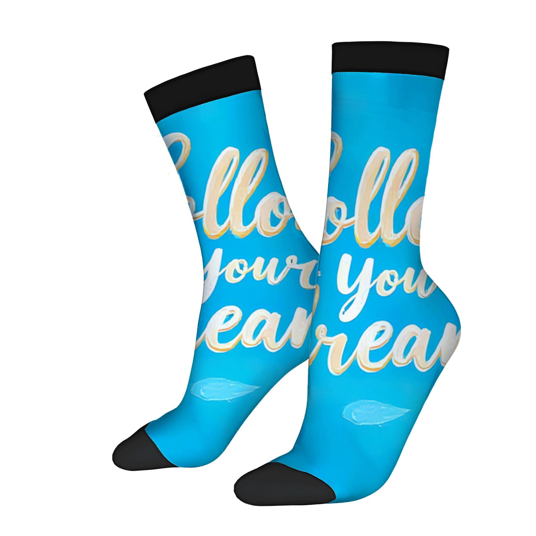 Four Seasons Universal Socks - 2 Pairs of Trendy Unisex Socks with ...