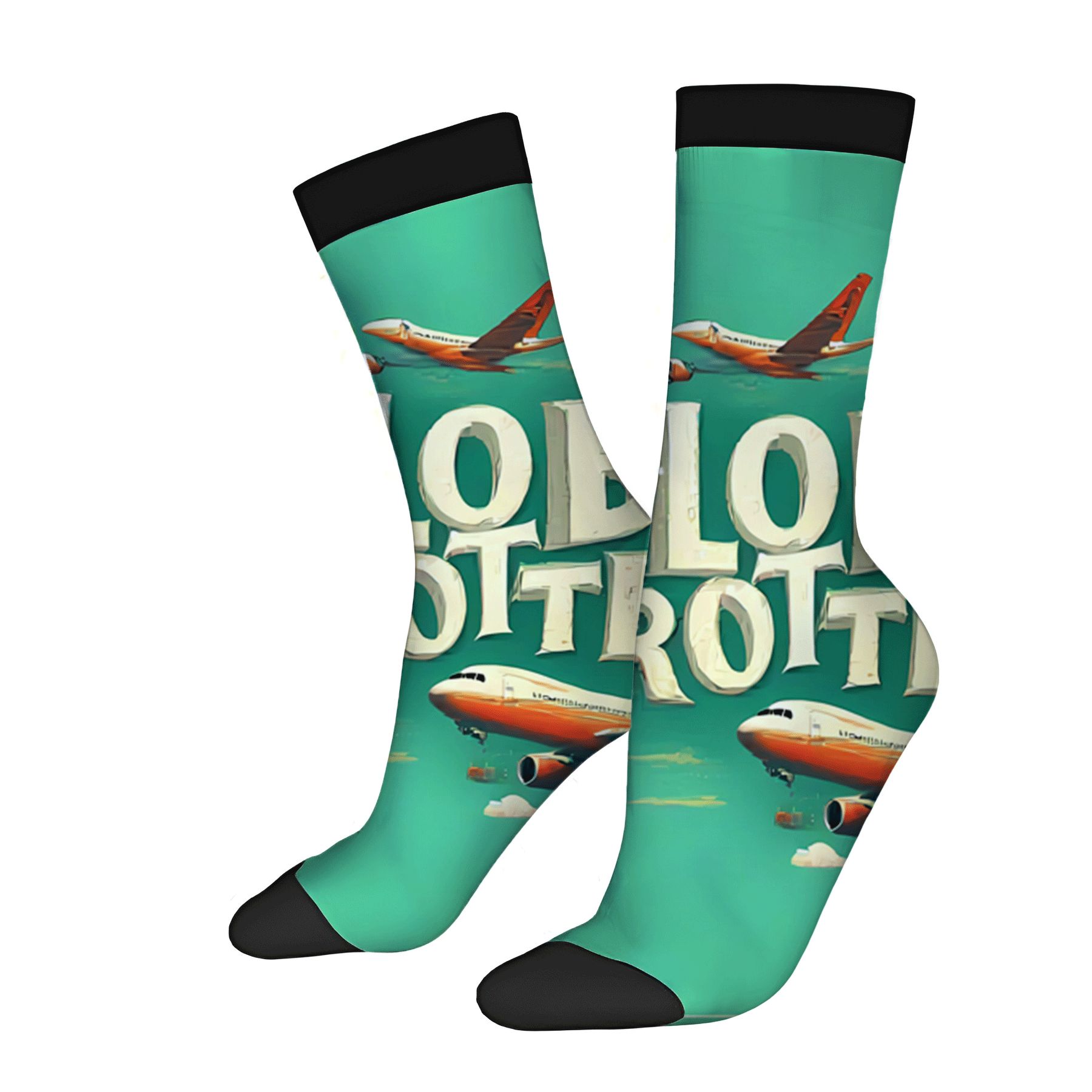 Four Seasons Universal Socks - 2 Pairs of Trendy Unisex Socks with ...