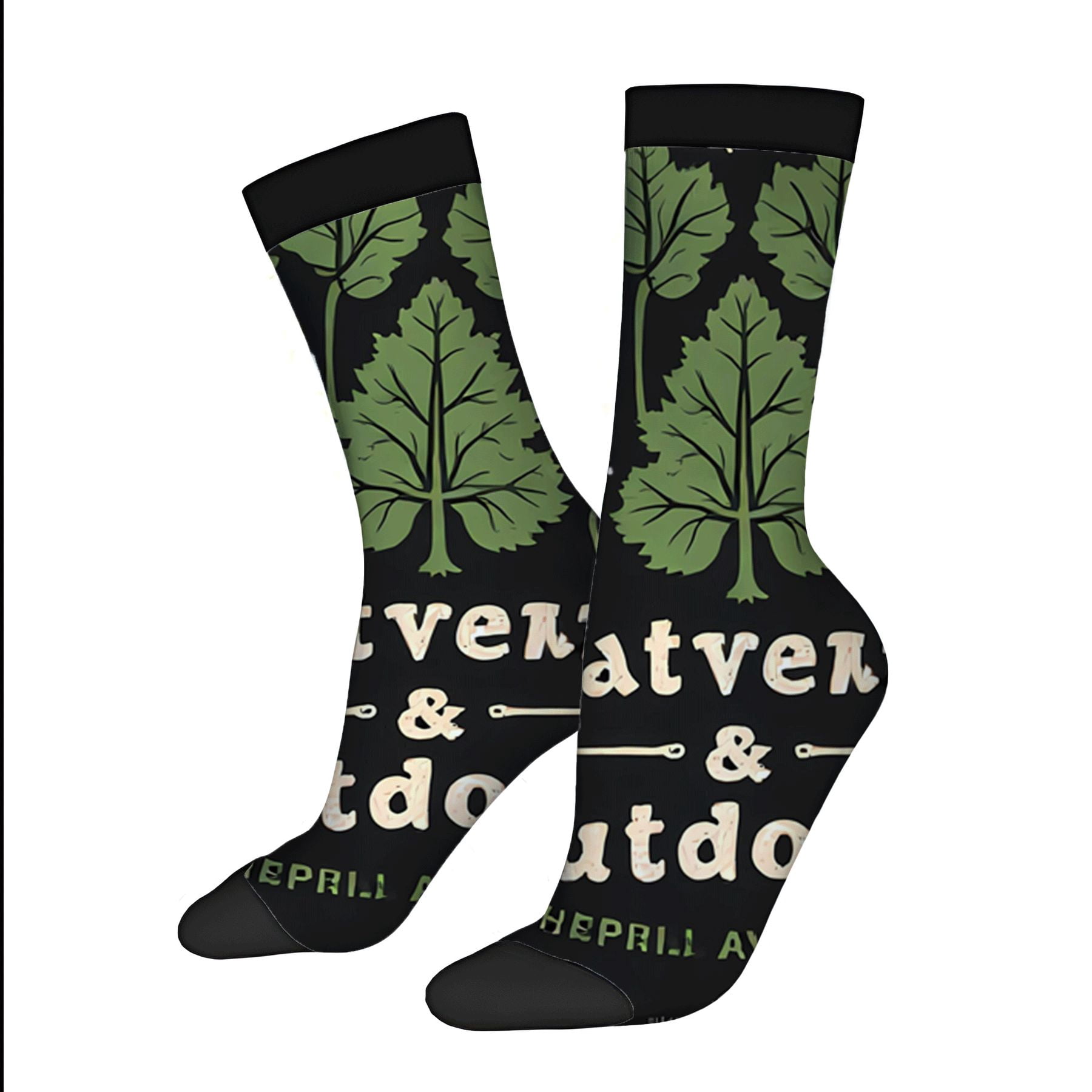 Four Seasons Universal Socks - 2 Pairs of Trendy Unisex Socks with ...