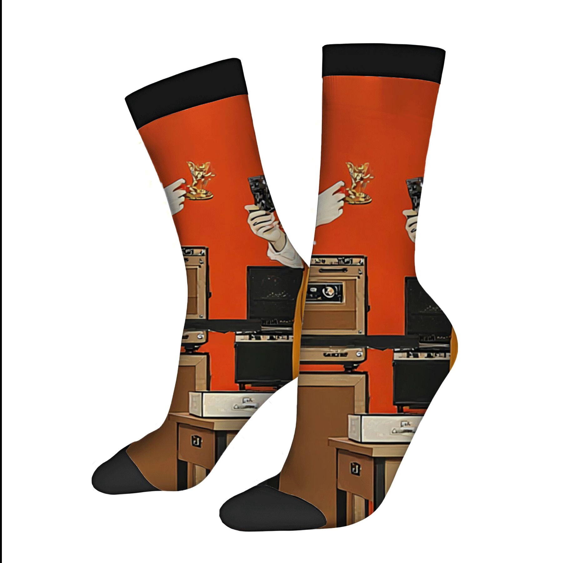 Four Seasons Universal Socks - 2 Pairs of Trendy Unisex Socks with ...