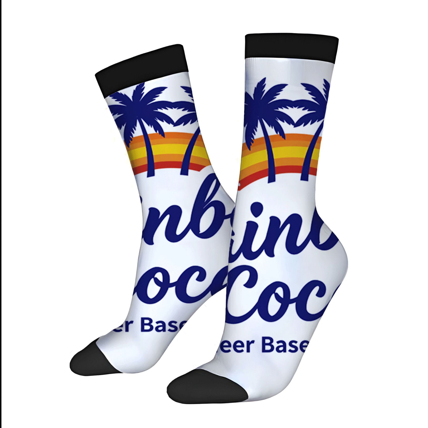 Four Seasons Universal Socks - 2 Pairs of Trendy Unisex Socks with ...