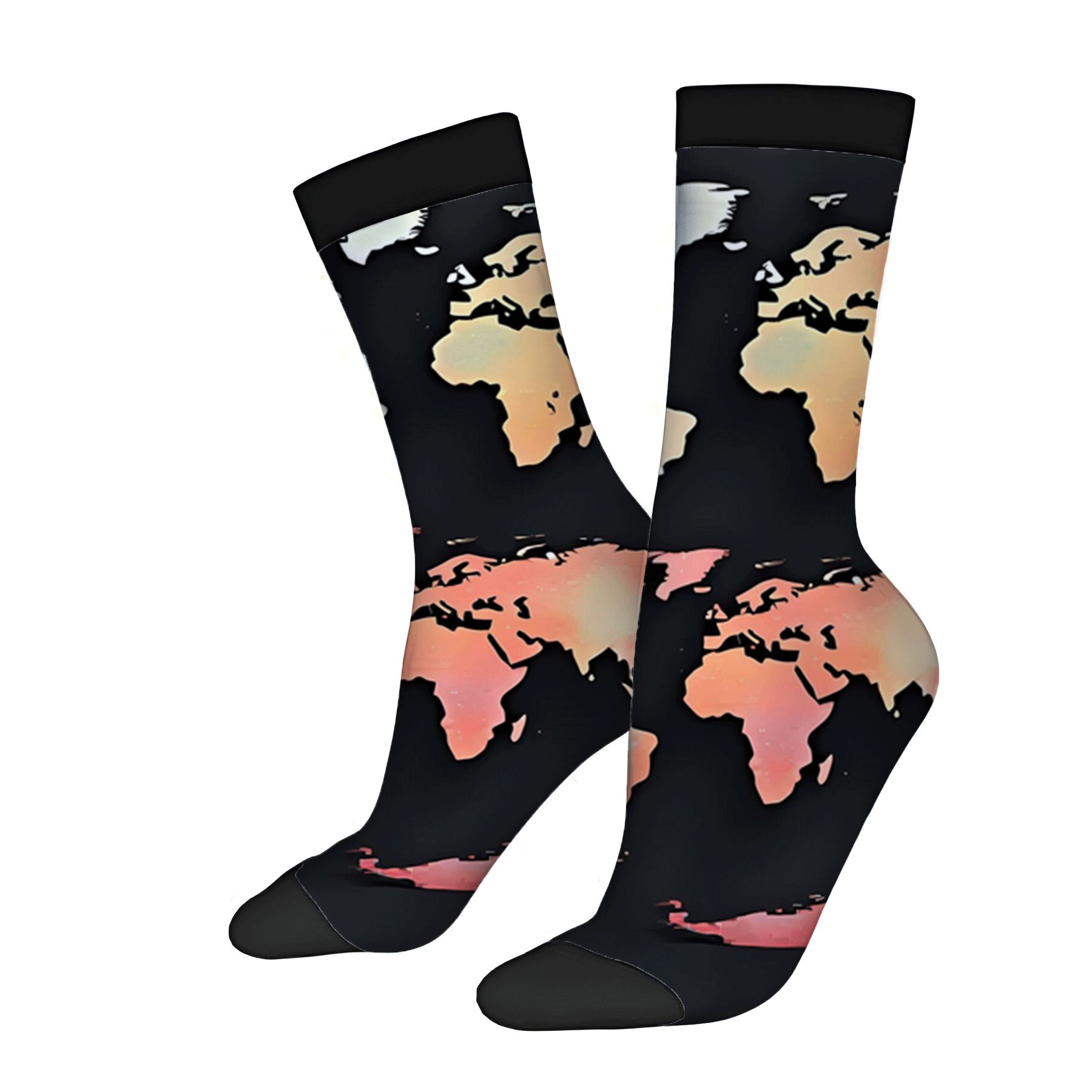 Four Seasons Universal Socks - 2 Pairs of Trendy Unisex Socks with ...
