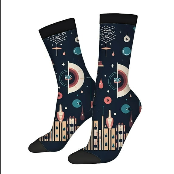 Four Seasons Universal Socks 2 Pairs of Unisex Trendy Socks with ...