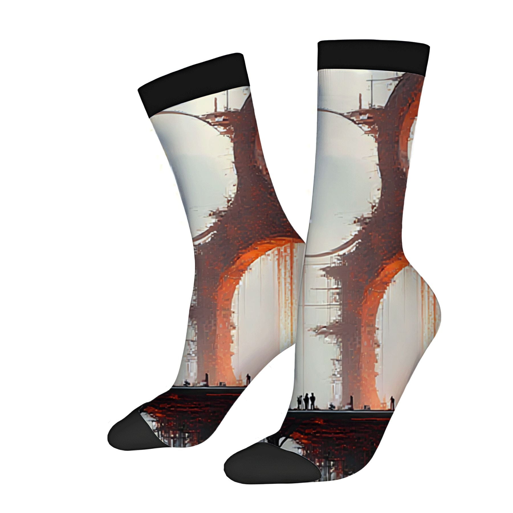 Four Seasons Universal Socks - 2 Pairs of Unisex Trendy Socks with ...