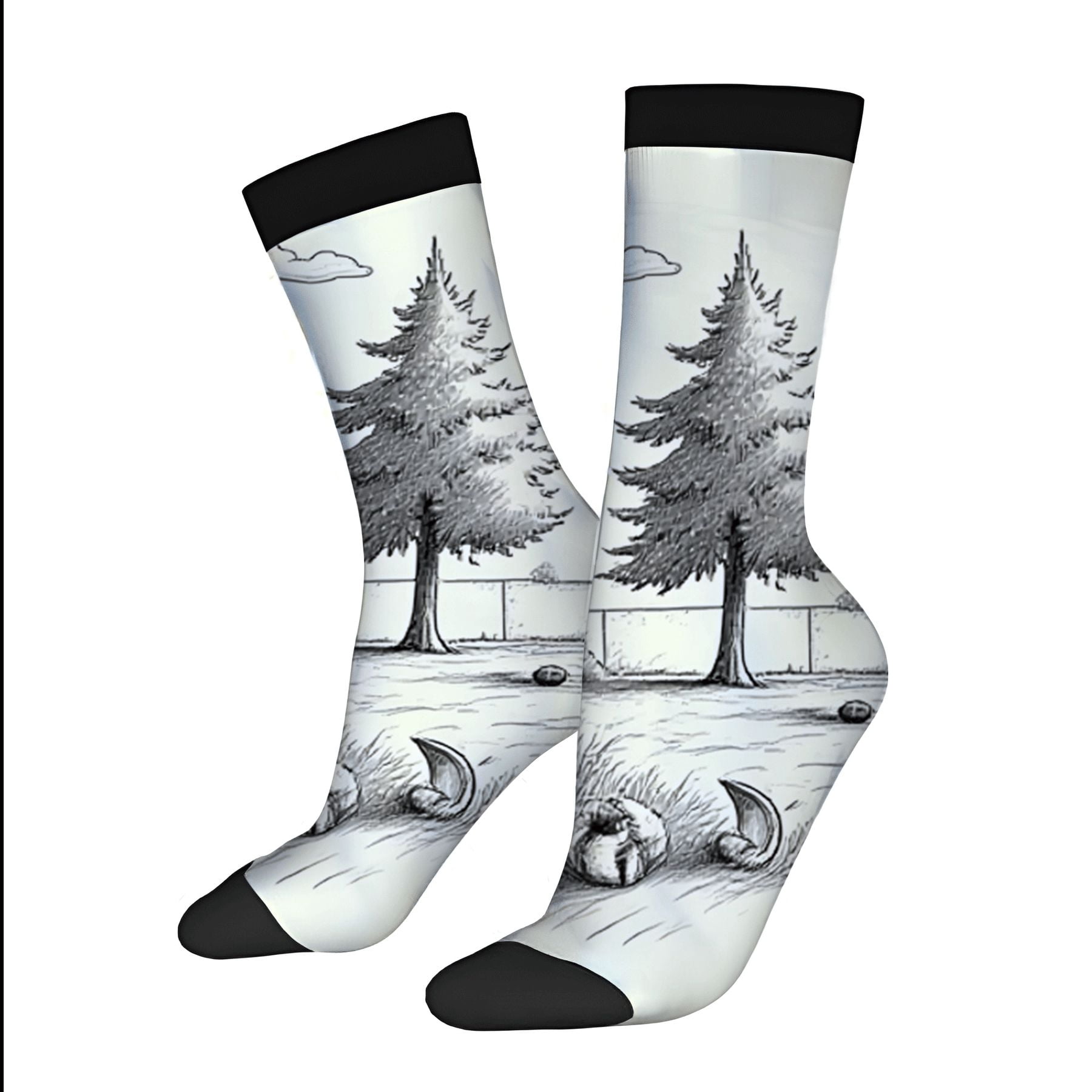 Four Seasons Universal Socks - 2 Pairs of Unisex Trendy Socks with ...