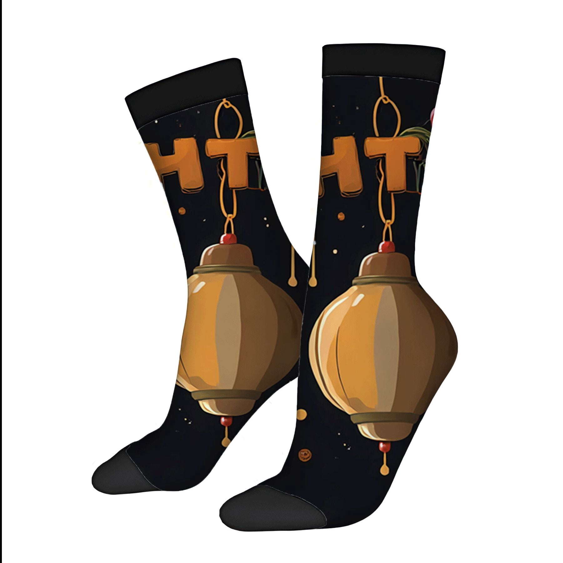 Four Seasons Universal Socks - 2 Pairs of Unisex Trendy Socks with ...