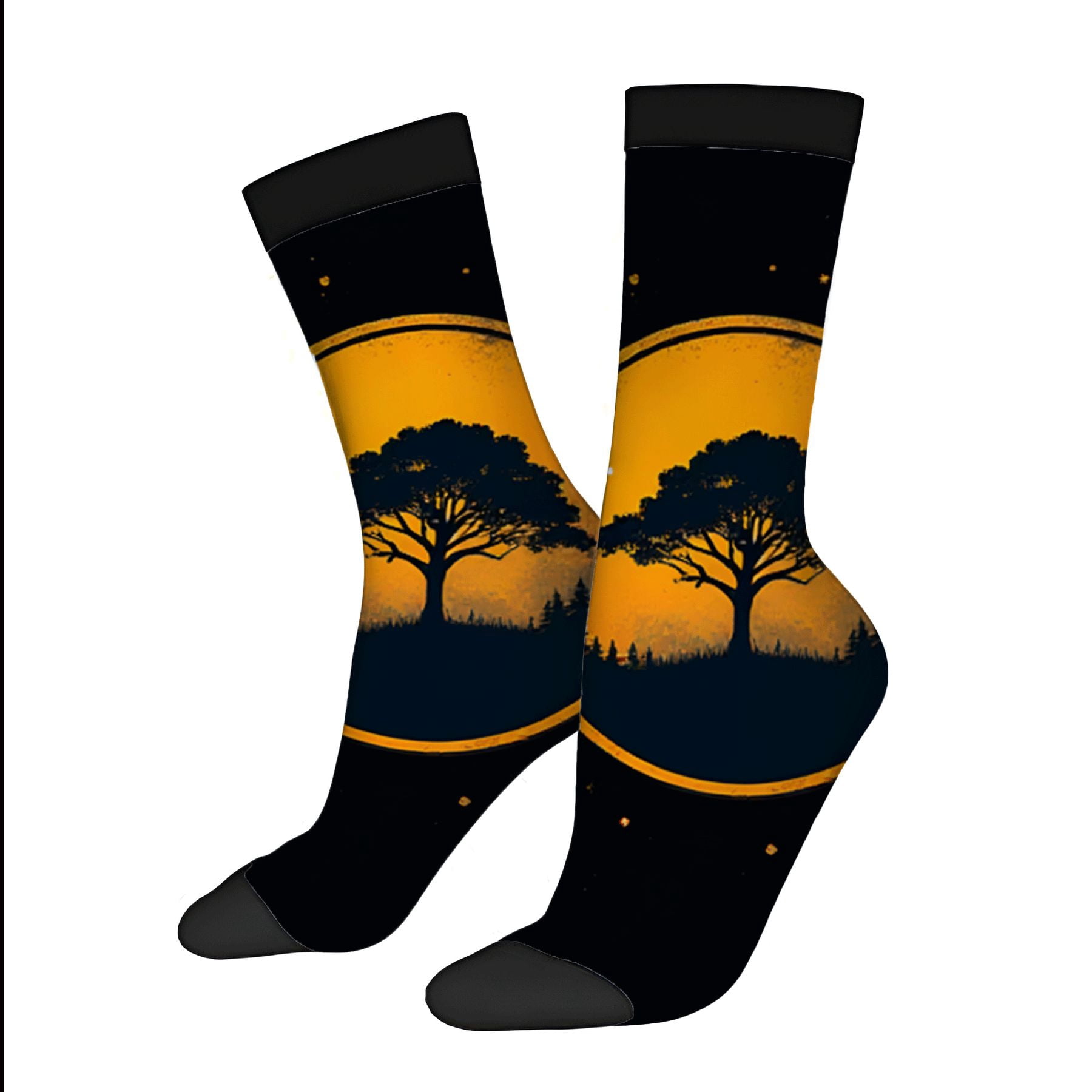 Four Seasons Universal Socks - 2 Pairs of Unisex Trendy Socks with ...