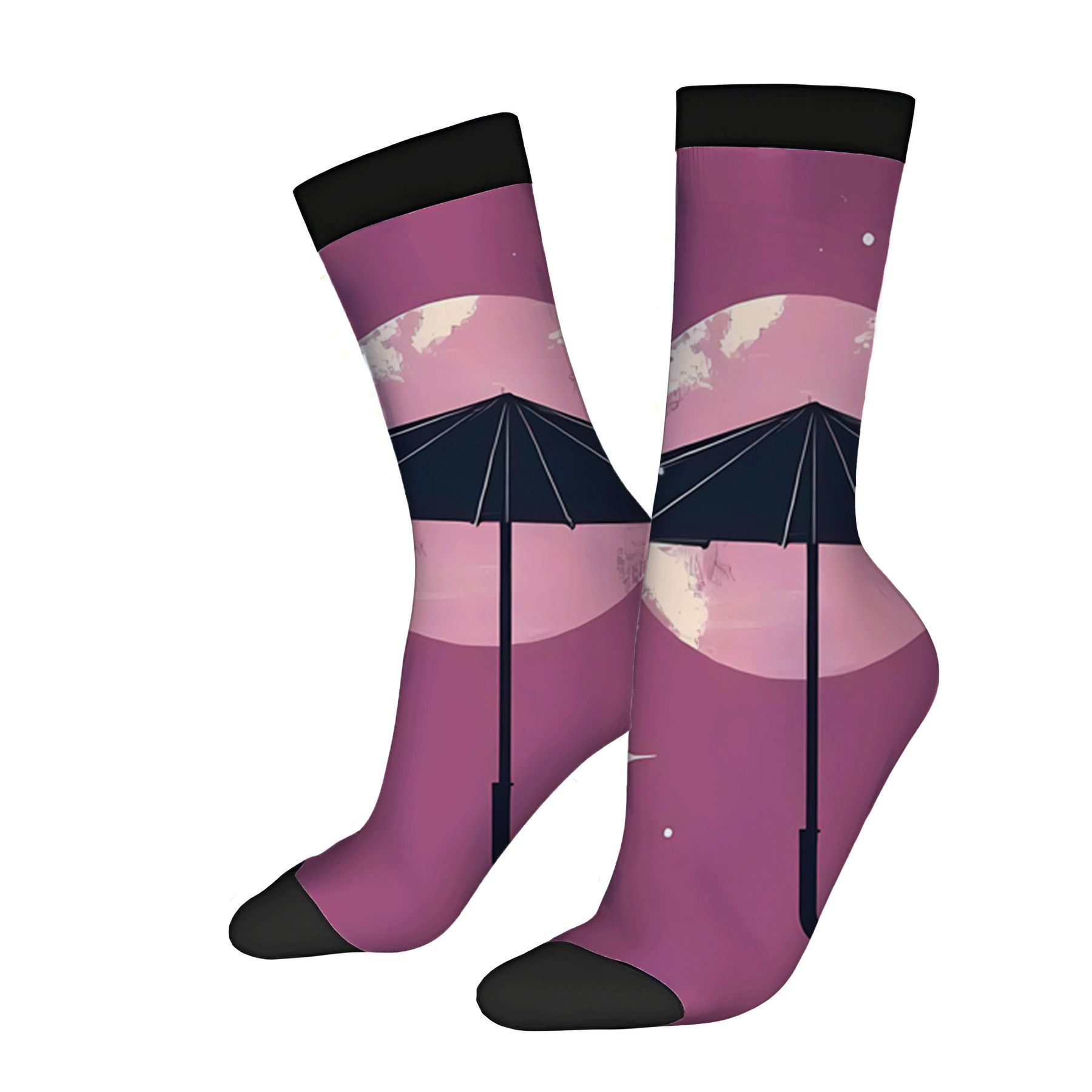 Four Seasons Universal Socks - 2 Pairs of Unisex Trendy Socks with ...